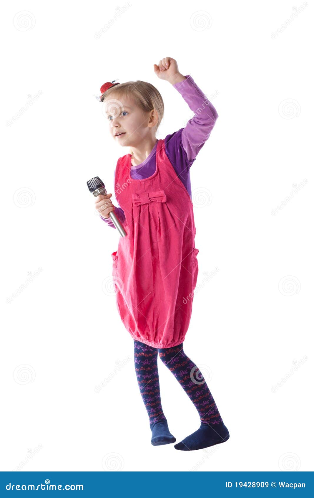 Little singer stock image. Image of artist, leisure, culture - 19428909