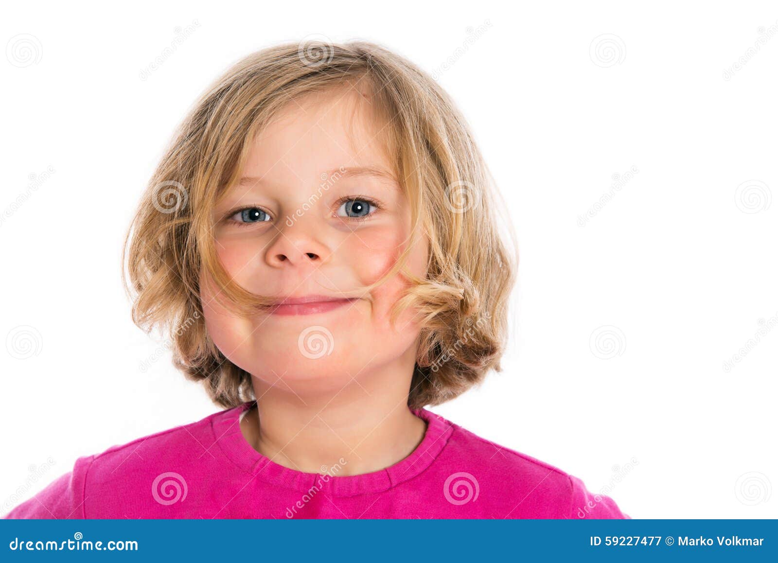 Little smiling girl stock image. Image of smile, face - 59227477