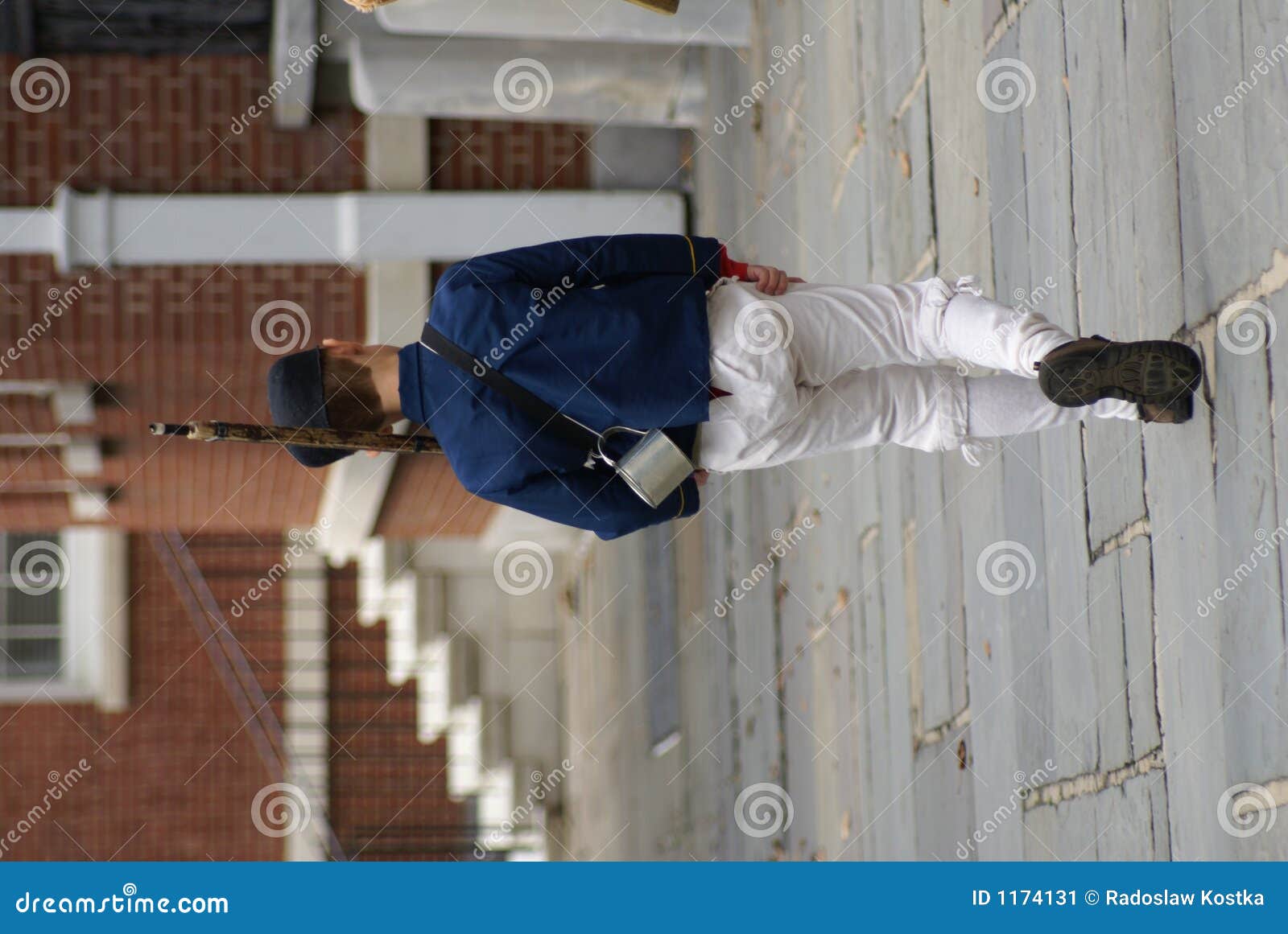 Little soldier stock image. Image of city, back, historical - 1174131