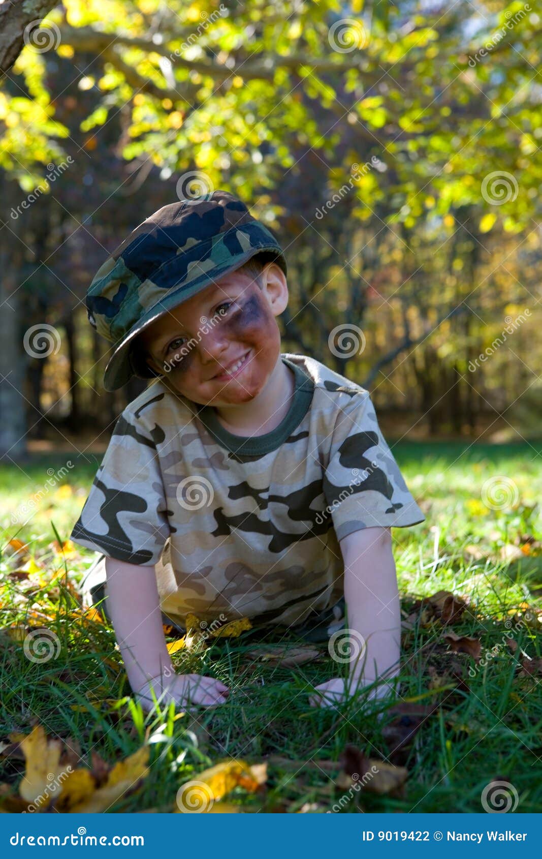 Little Soldier stock photo. Image of halloween, costume - 9019422