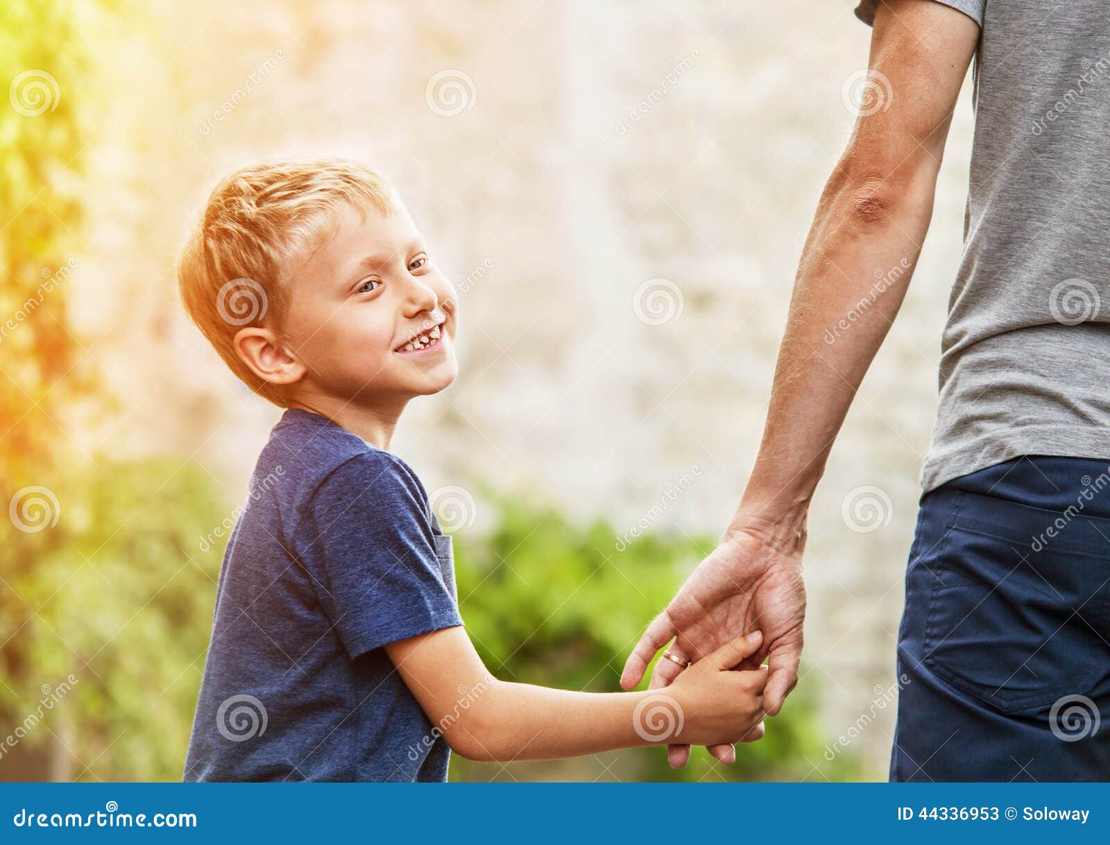 Little Son Hold His Father for Hand Stock Image - Image of caucasian ... Little Son Hold His Father for Hand Stock Image - Image of caucasian ...
