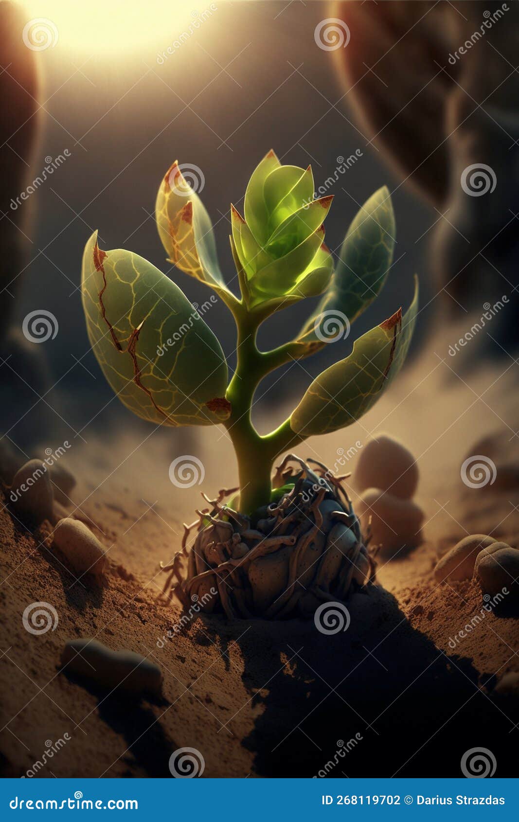 Little Sprout Vector Icon On A White Background. Plant Illustration ...