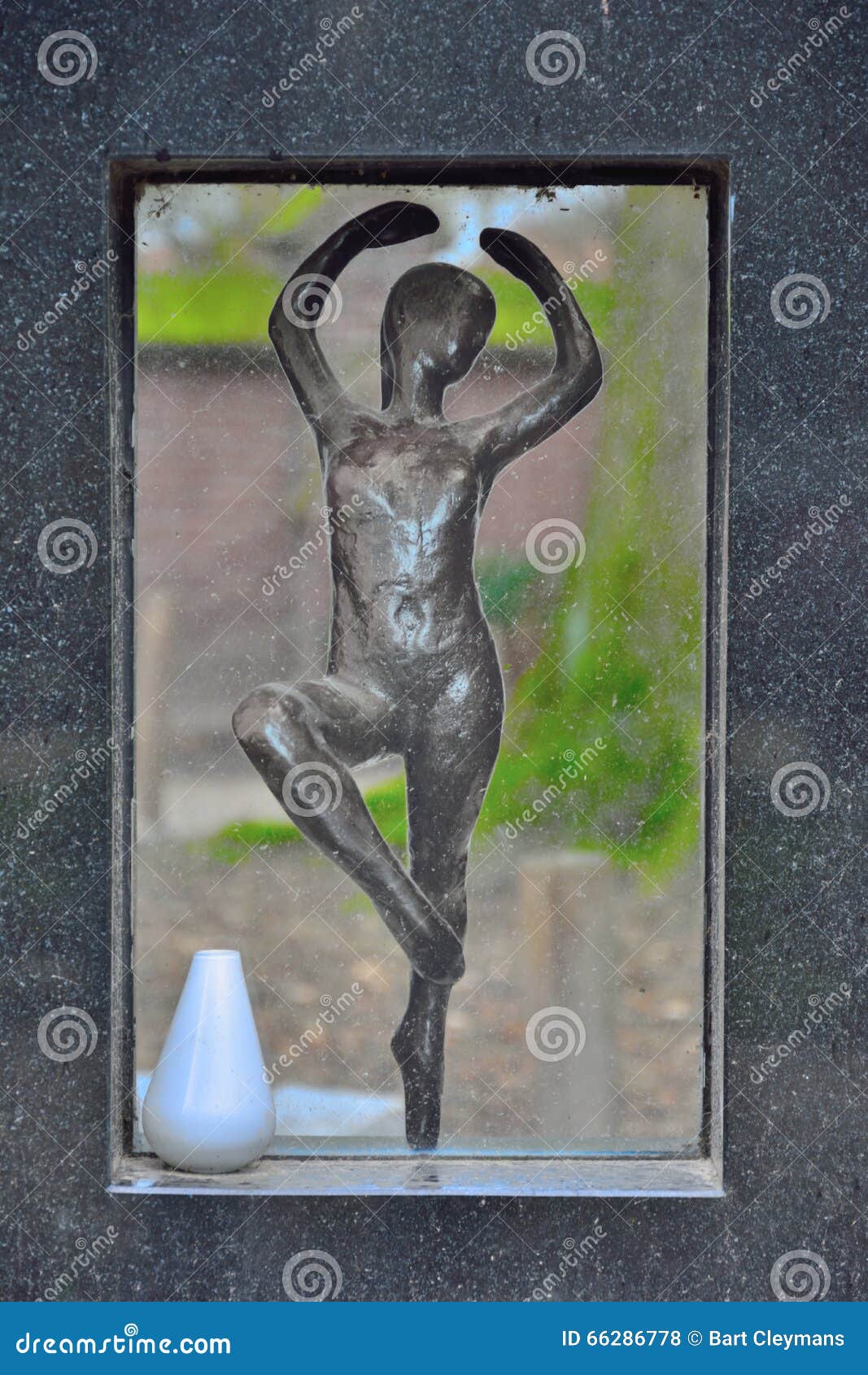 Little Statue of a Dancing Figure Stock Photo - Image of mouvement ...