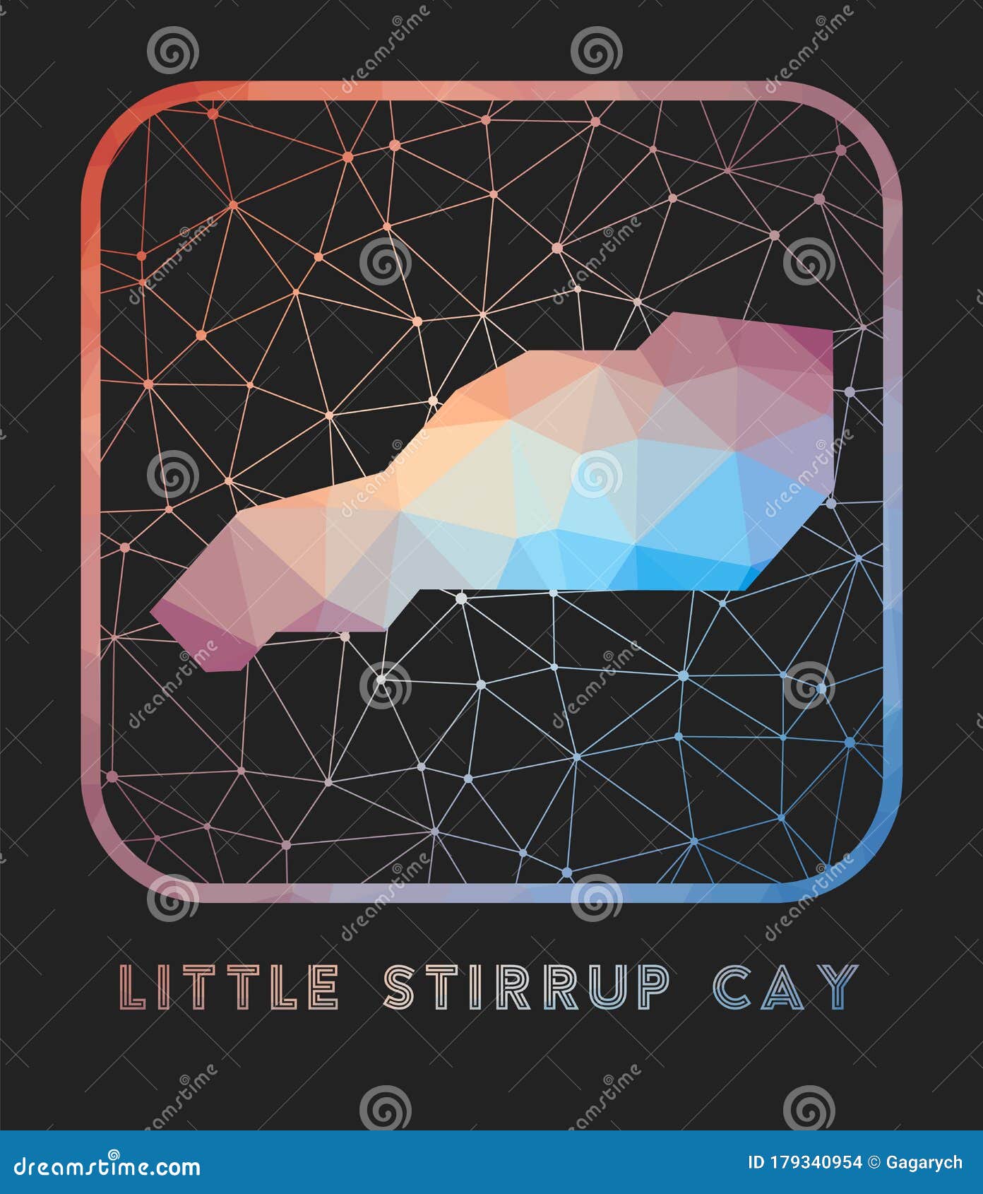 Little Stirrup Cay Icons Collection. Cartoon Vector | CartoonDealer.com ...