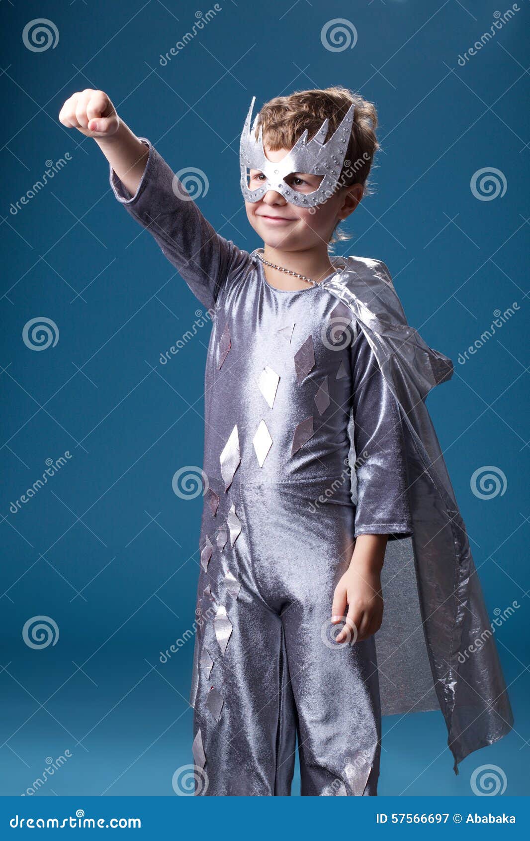 Little super hero portrait stock image. Image of dressed - 57566697