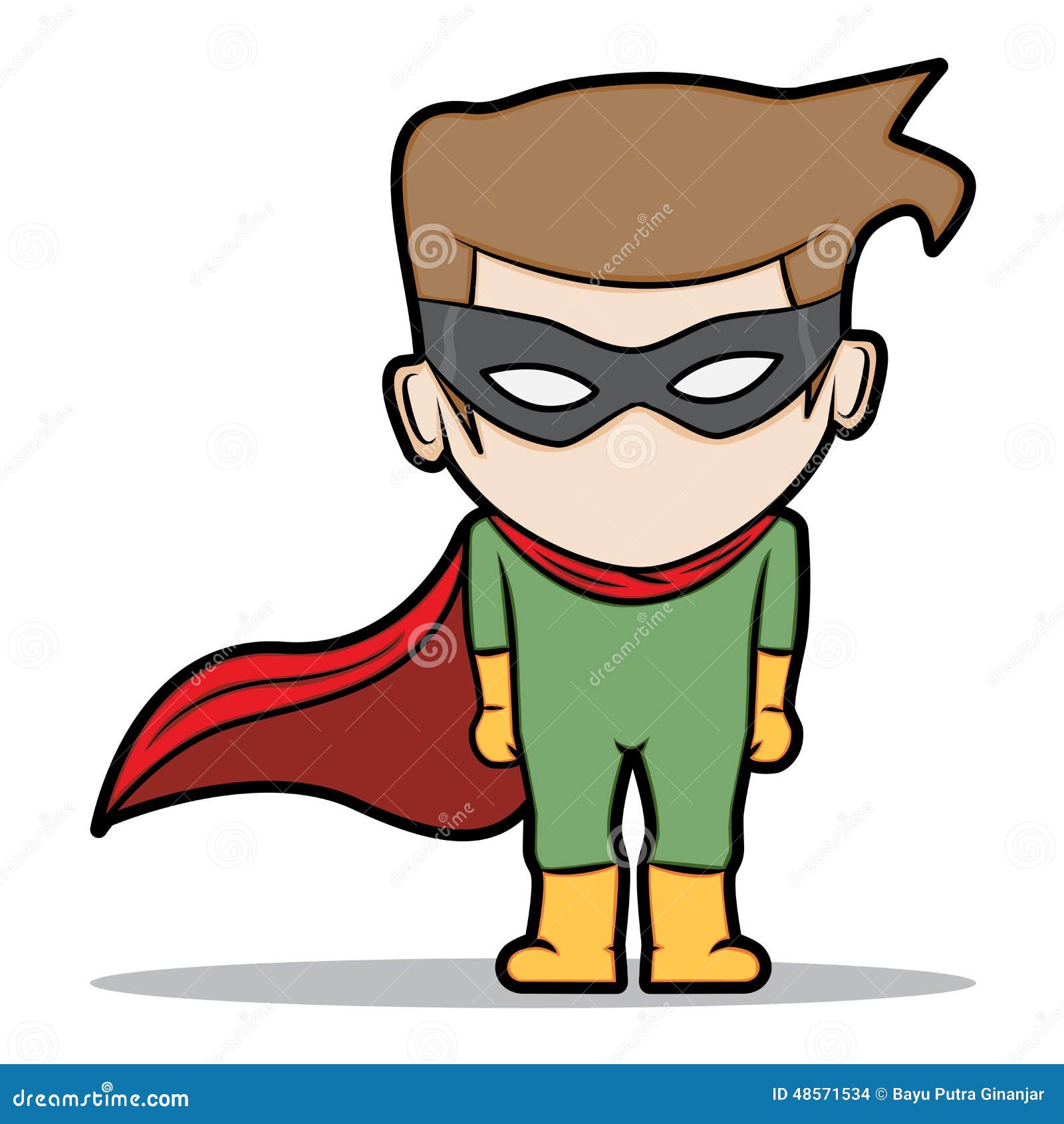 Little superhero stock vector. Illustration of heroes - 48571534