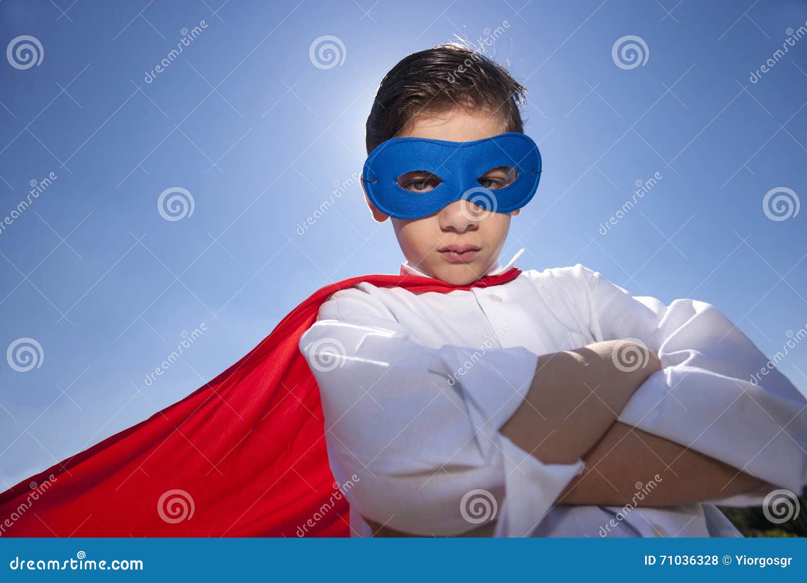 Little superhero stock photo. Image of playing, flying - 71036328
