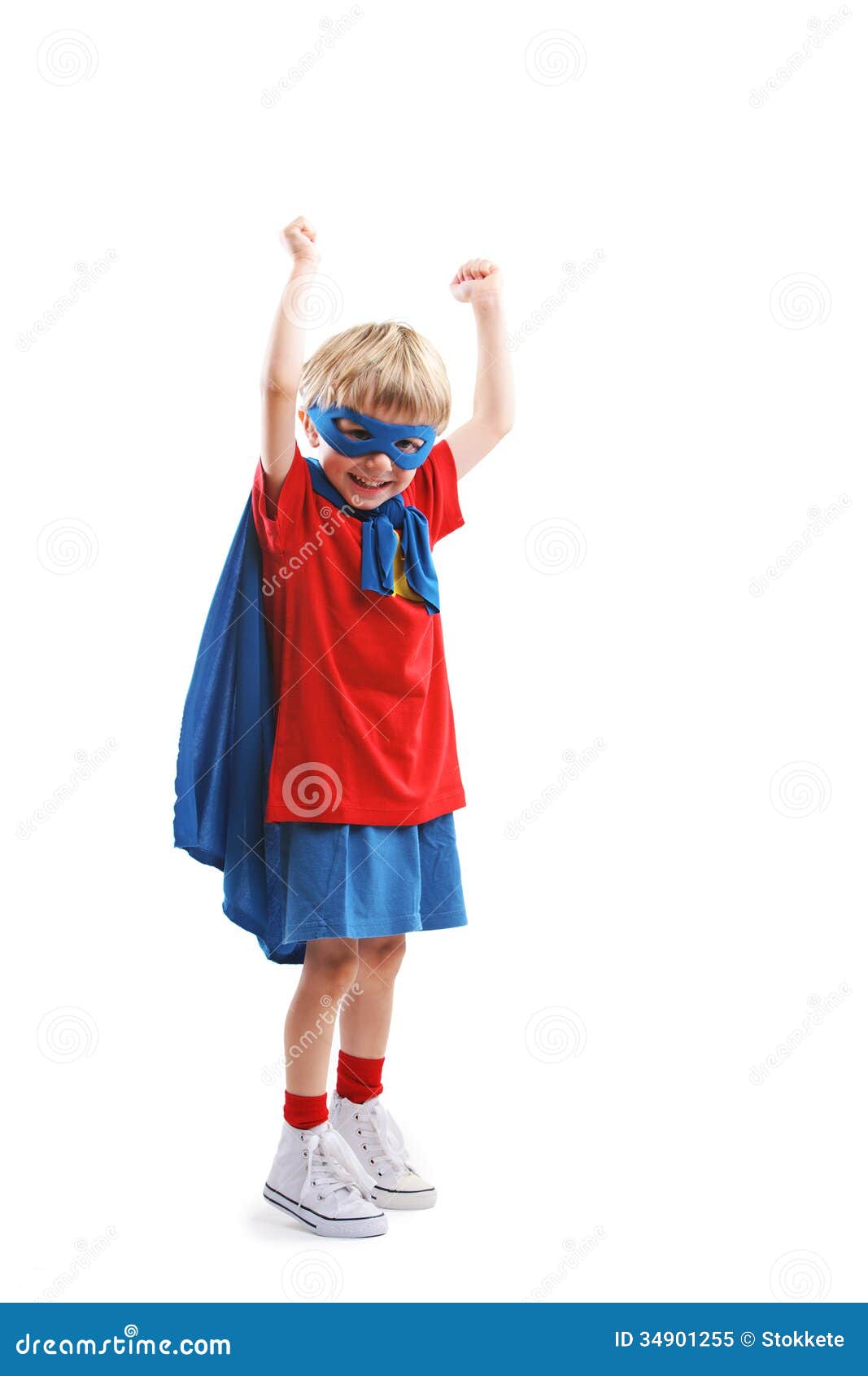 Little Superhero stock image. Image of freedom, beautiful - 34901255