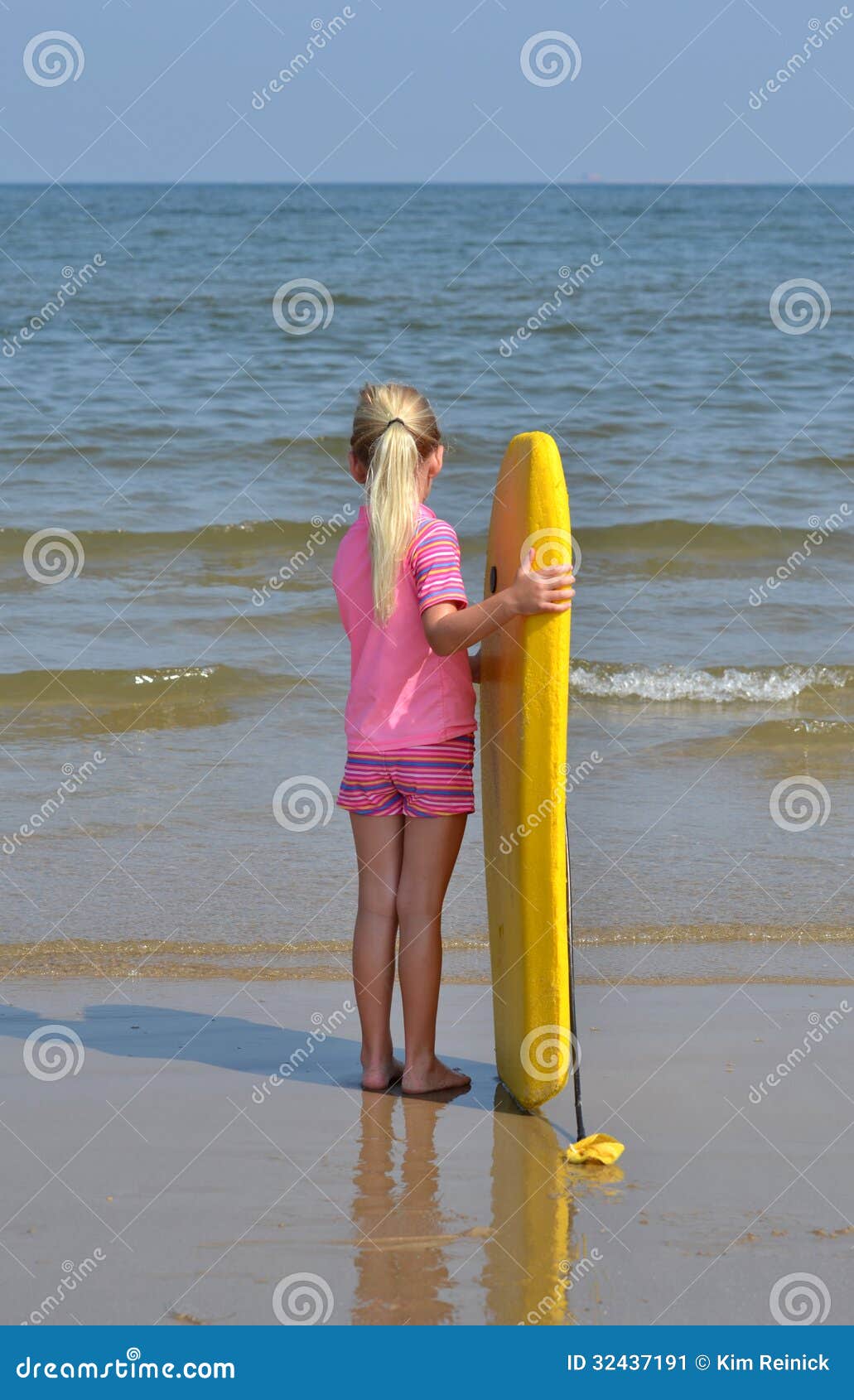 Little Surfer stock image. Image of recreation, playing - 32437191