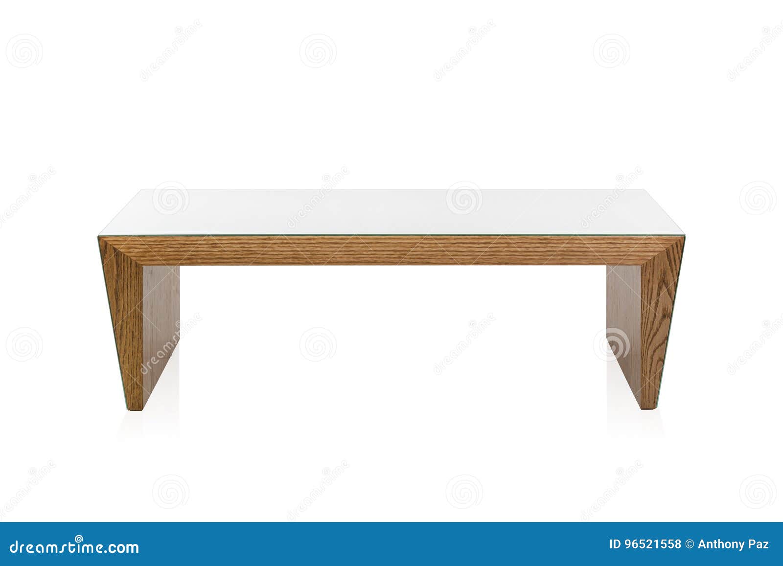 Little Table White and Wood Stock Photo - Image of decorative, hardwood ...
