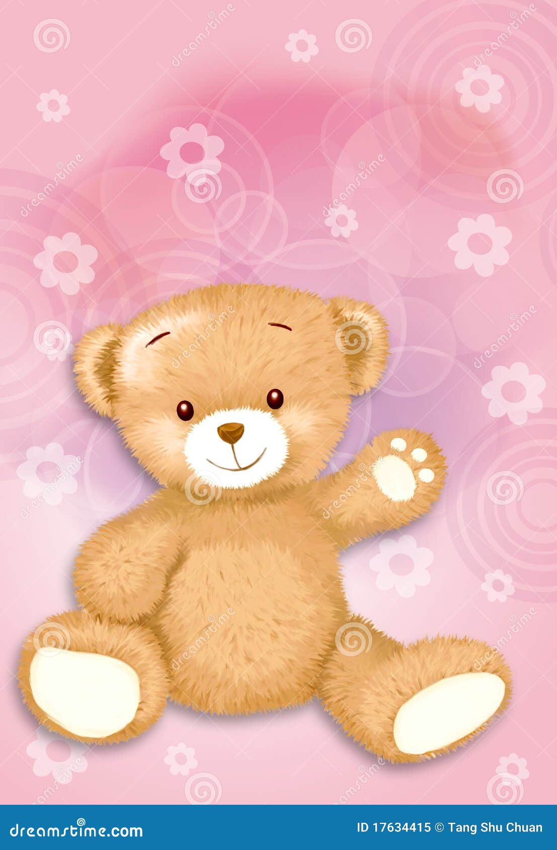 Little Teddy Bear Stock Image | CartoonDealer.com #17634415