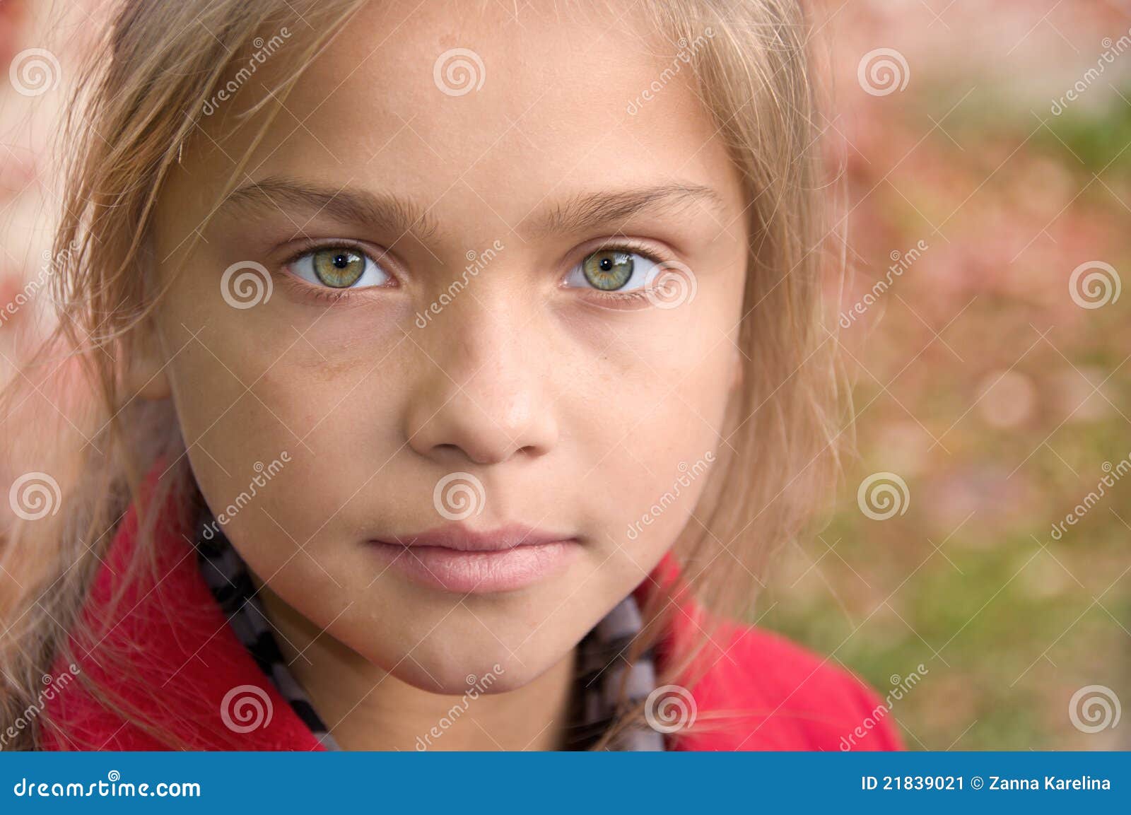Little tired girl stock image. Image of expression, face - 21839021