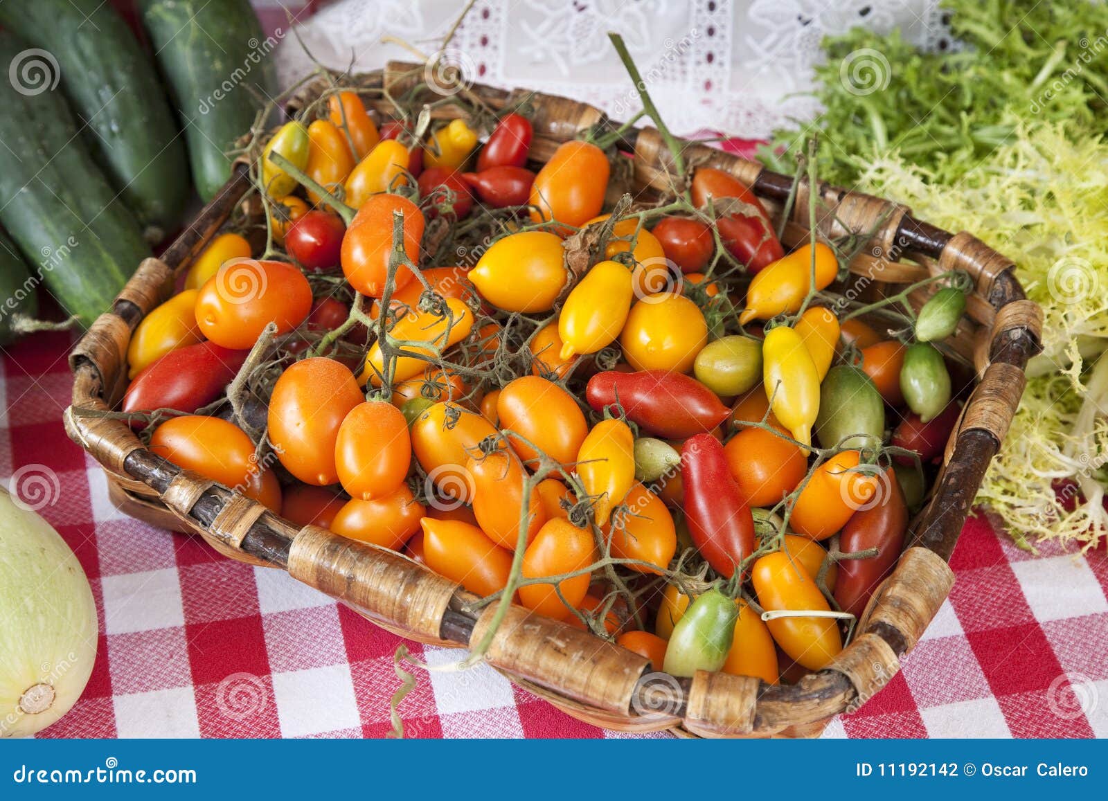 Little tomatoes stock photo. Image of gastronomy, basque - 11192142