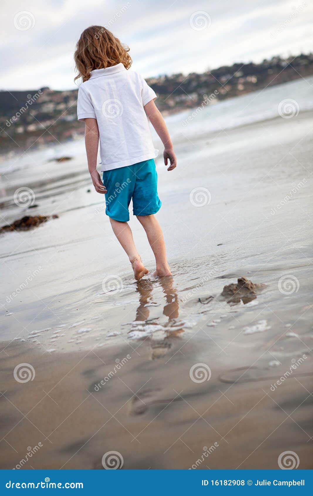 Little Walking at the Beach Stock Photo - Image of pretend, florida ...