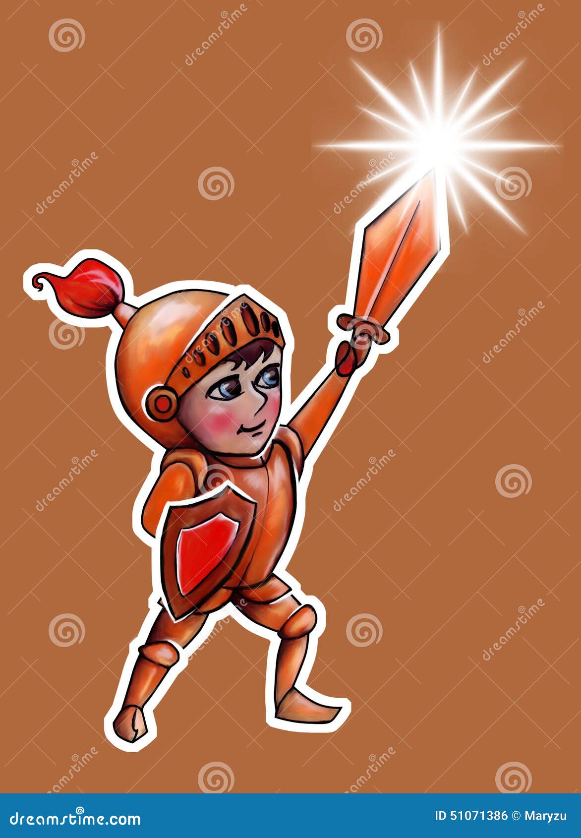 Knight Battling A Dragon To Protect The Princess Cartoon Vector ...