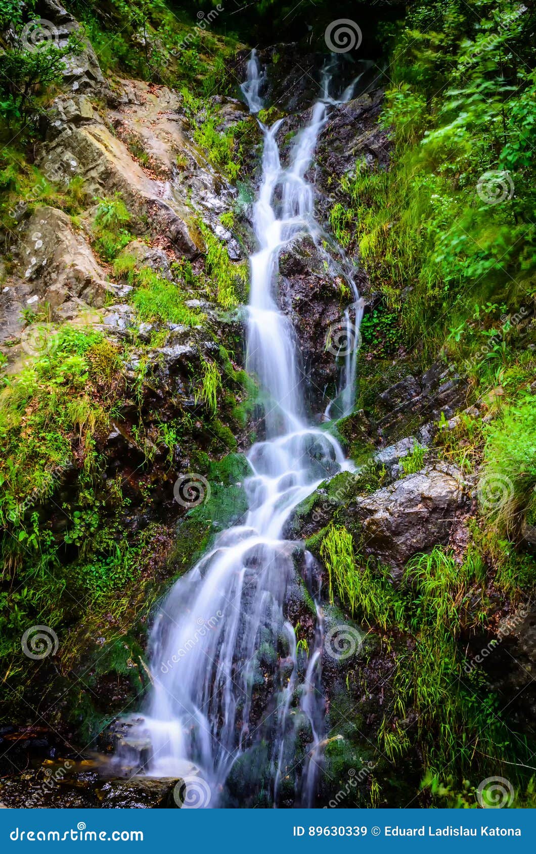 Little waterfall stock image. Image of little, travel - 89630339