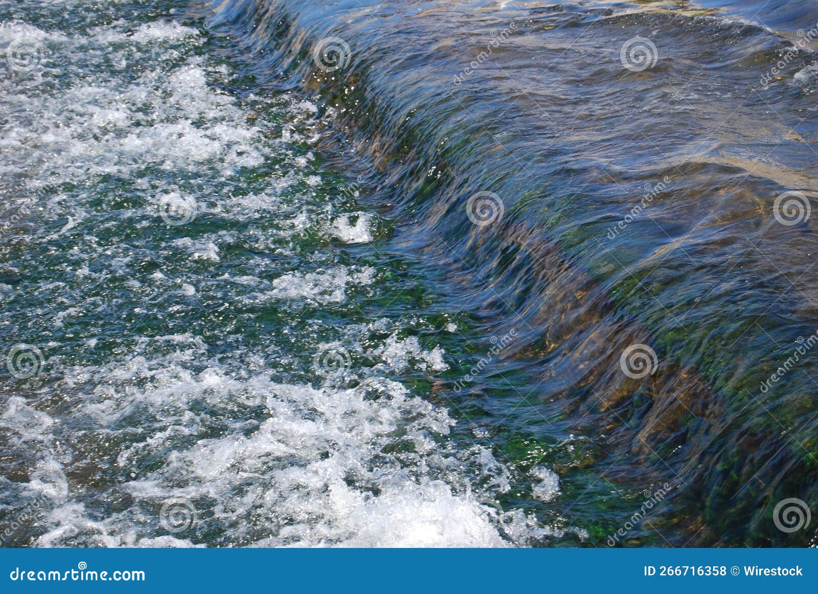 Little Waterfall in the Nisava Stock Photo - Image of creek, vacation ...