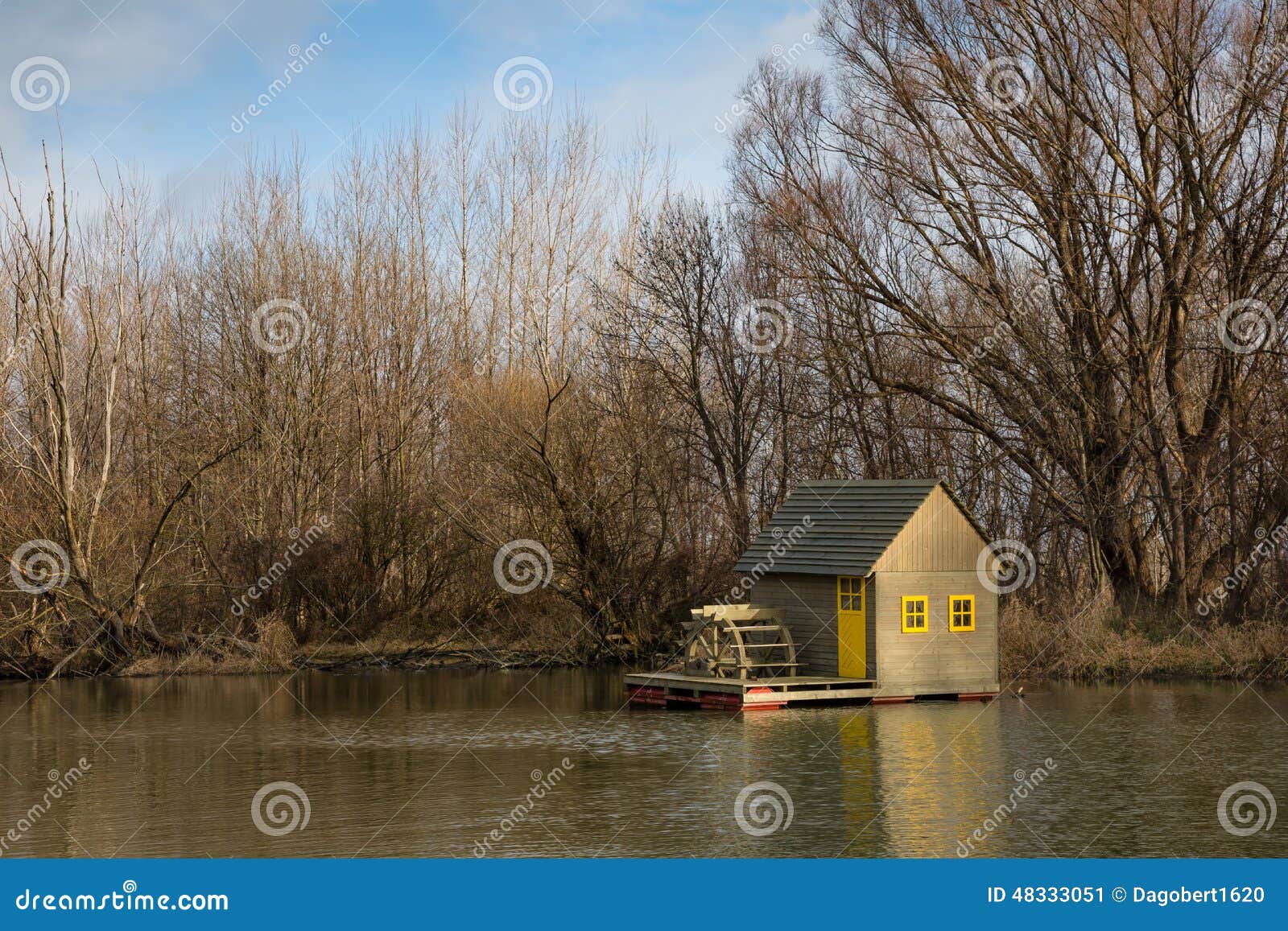Little watermill stock image. Image of outside, nature - 48333051