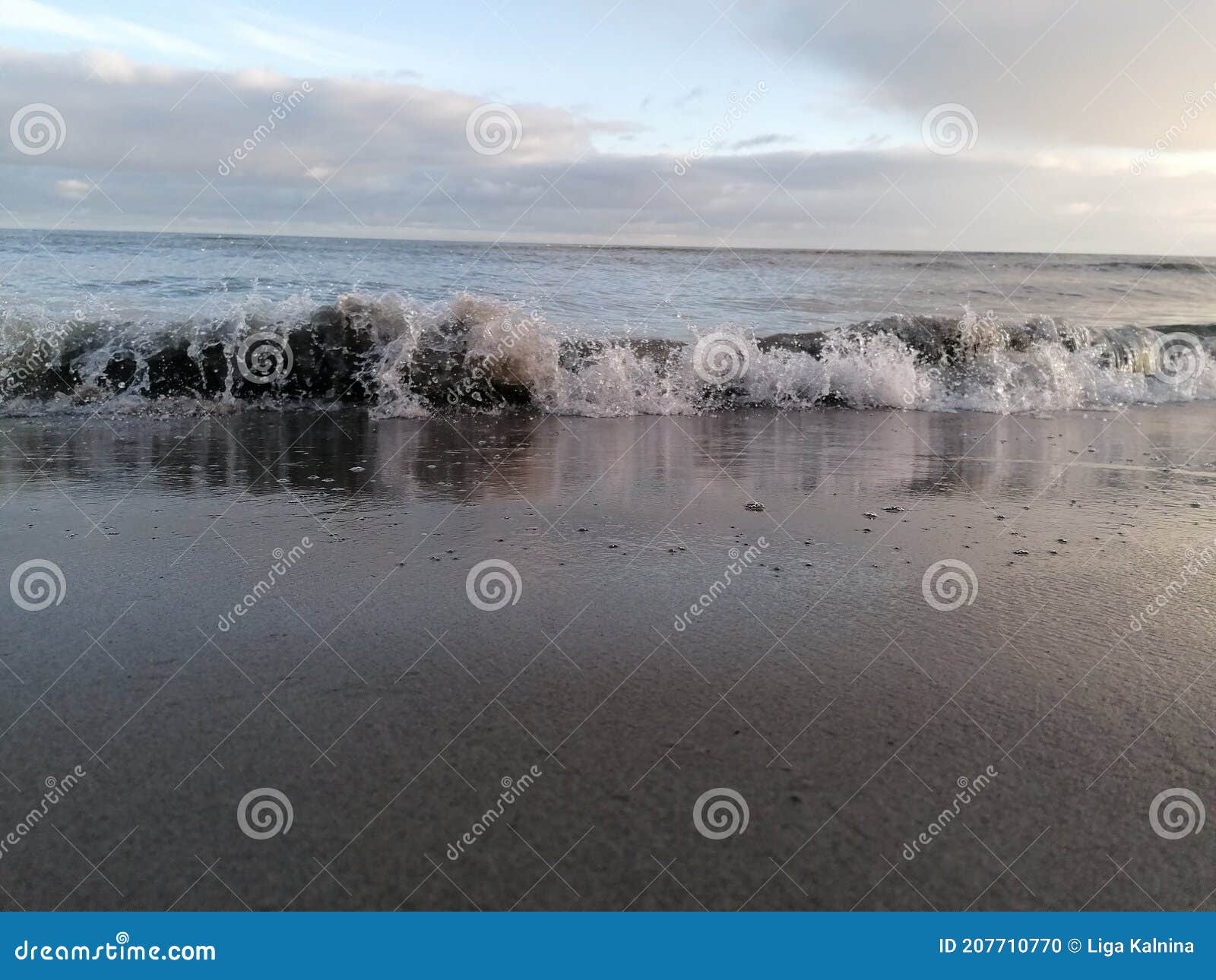 A little wave stock photo. Image of light, wave, water - 207710770