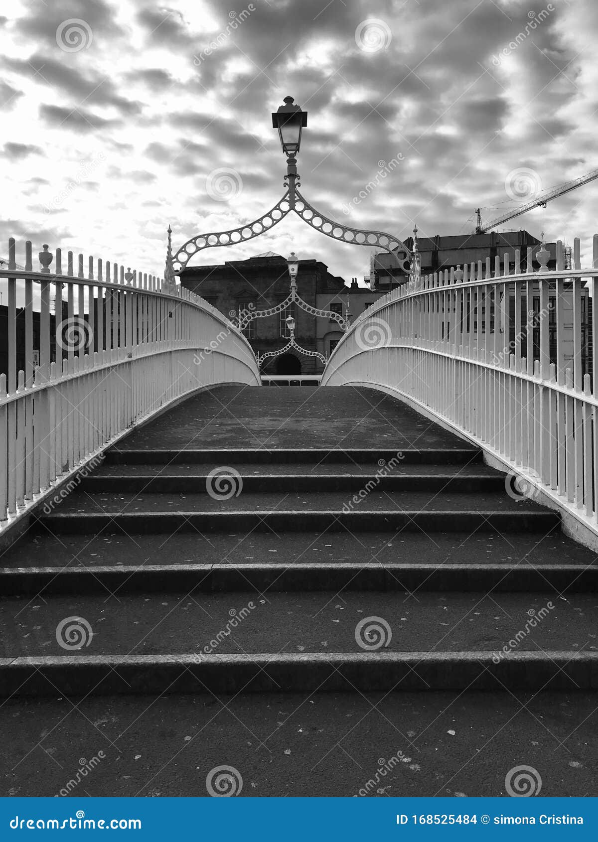 White bridge stock photo. Image of cielo, bridge, white - 168525484