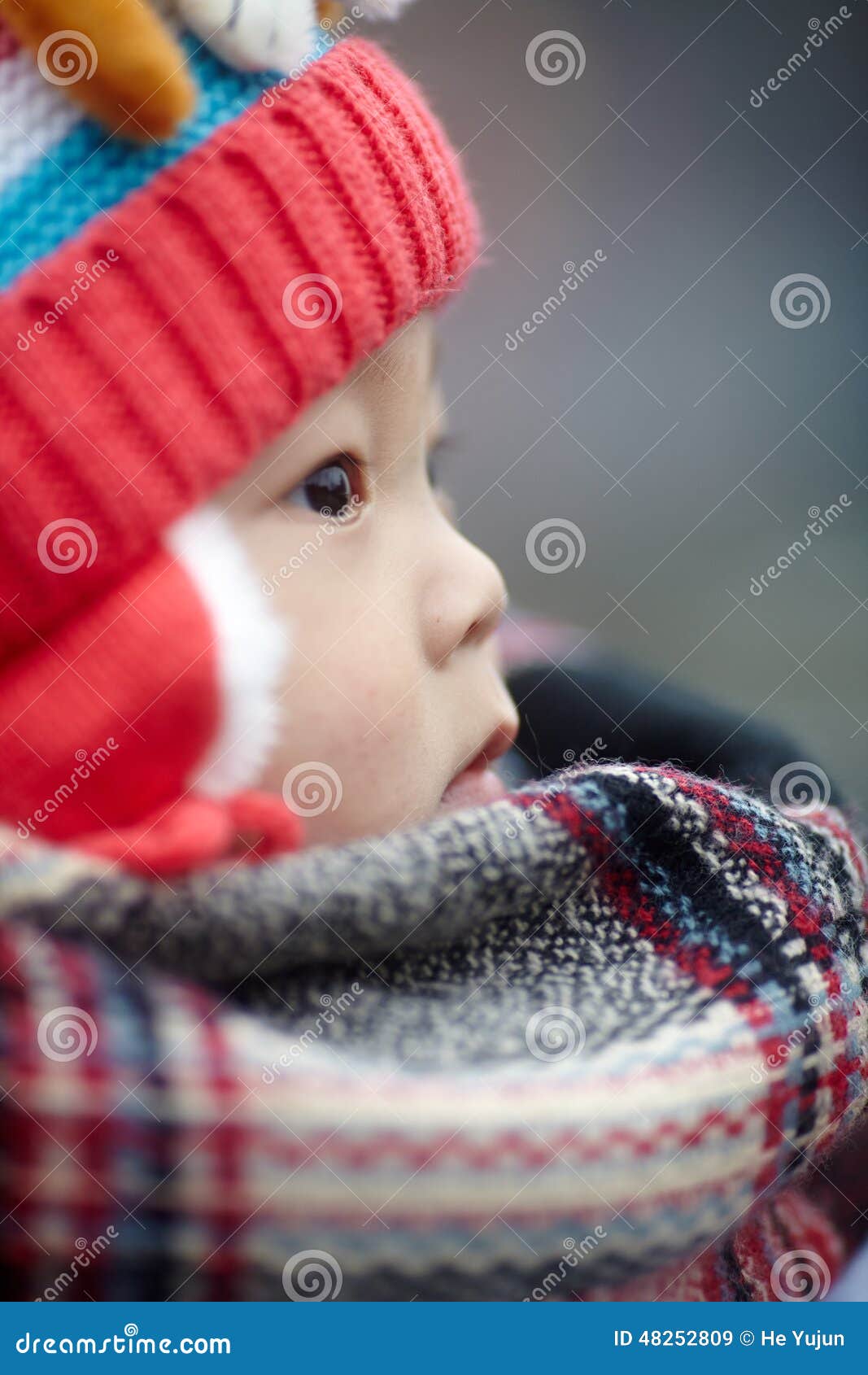 Little winter baby boy stock image. Image of healthy - 48252809