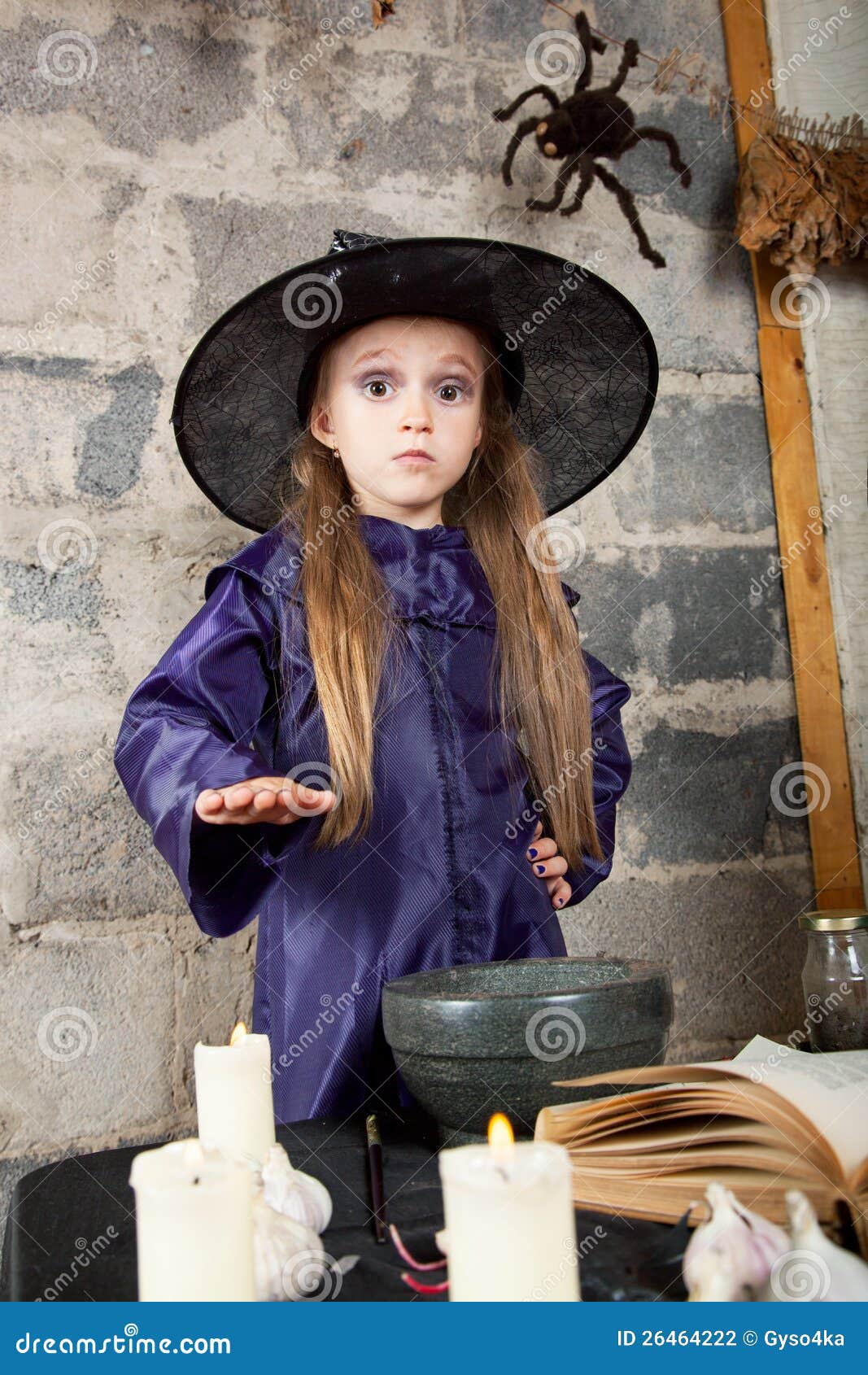 Little witch stock photo. Image of fantasy, sorcery, children - 26464222