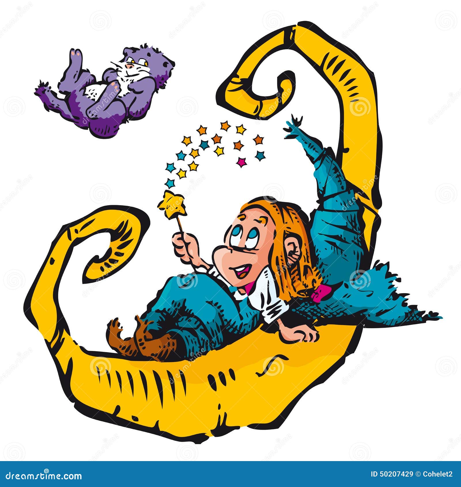 Animated Witch Character Sprites Vector Illustration | CartoonDealer ...