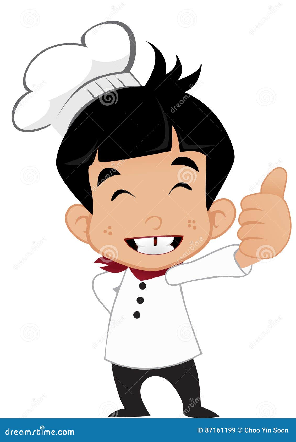 Little Young Chef stock vector. Illustration of chef - 87161199