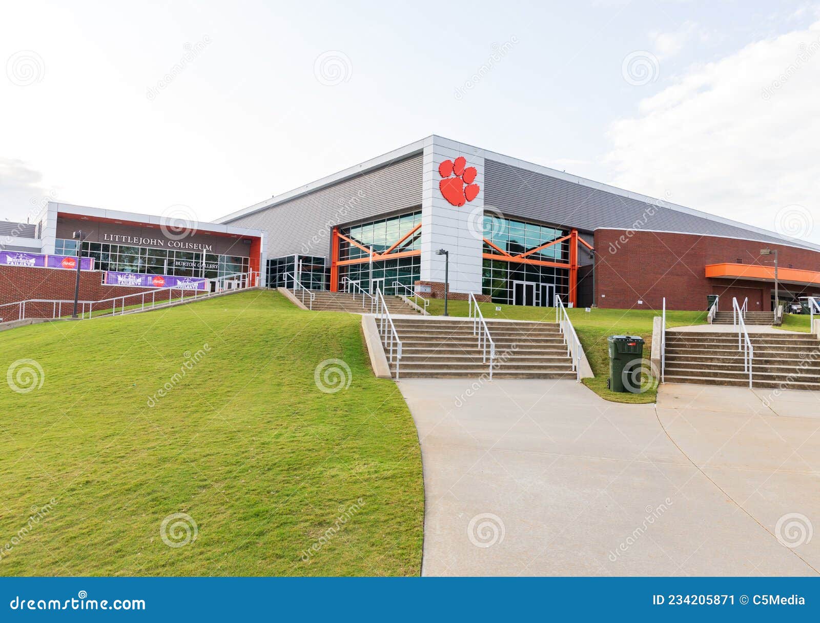 Littlejohn Coliseum on the Clemson University Campus Editorial Photo ...