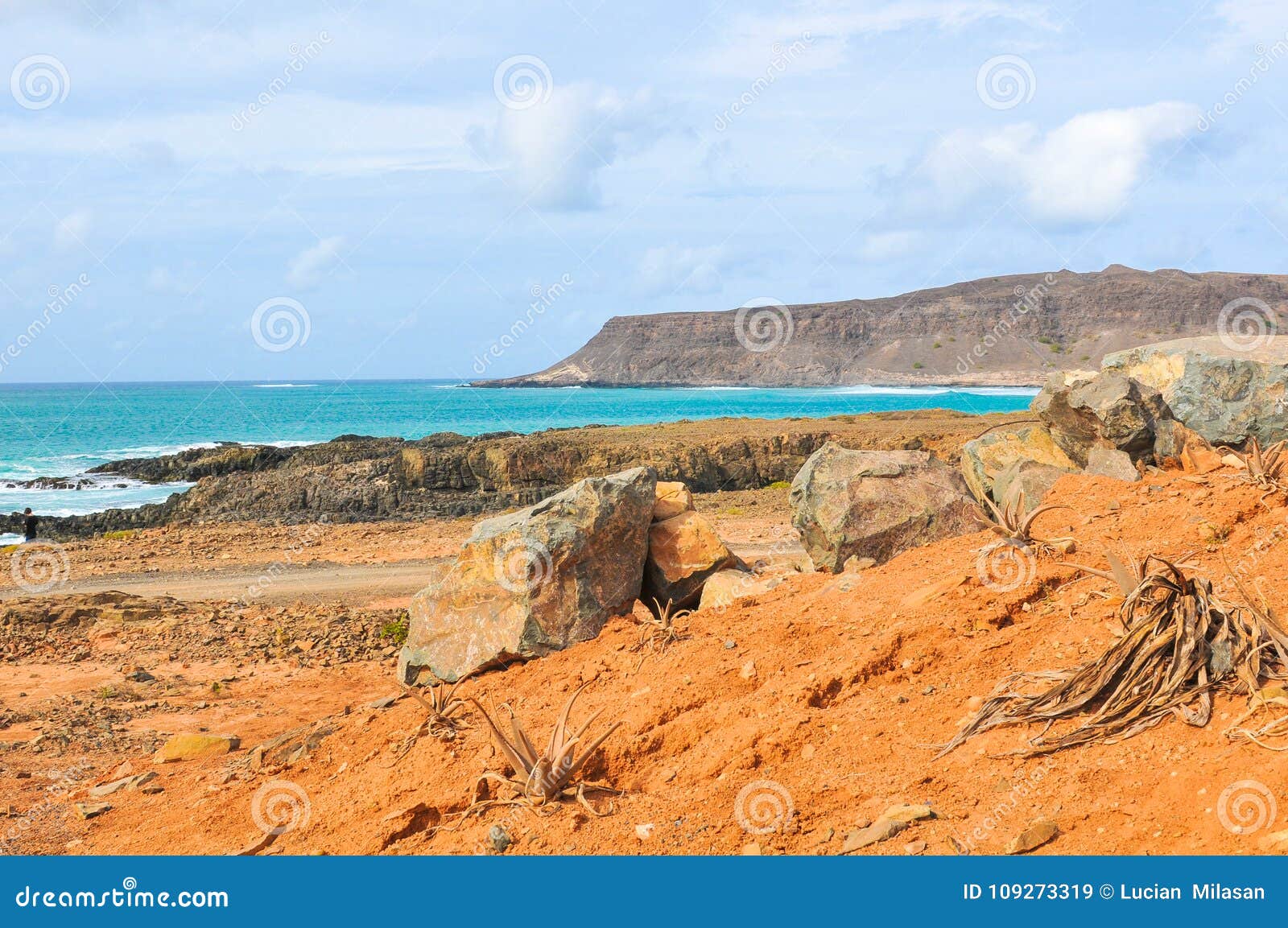 Littoral Du Cap Vert, Afrique Image stock - Image du bleu, marin: 109273319