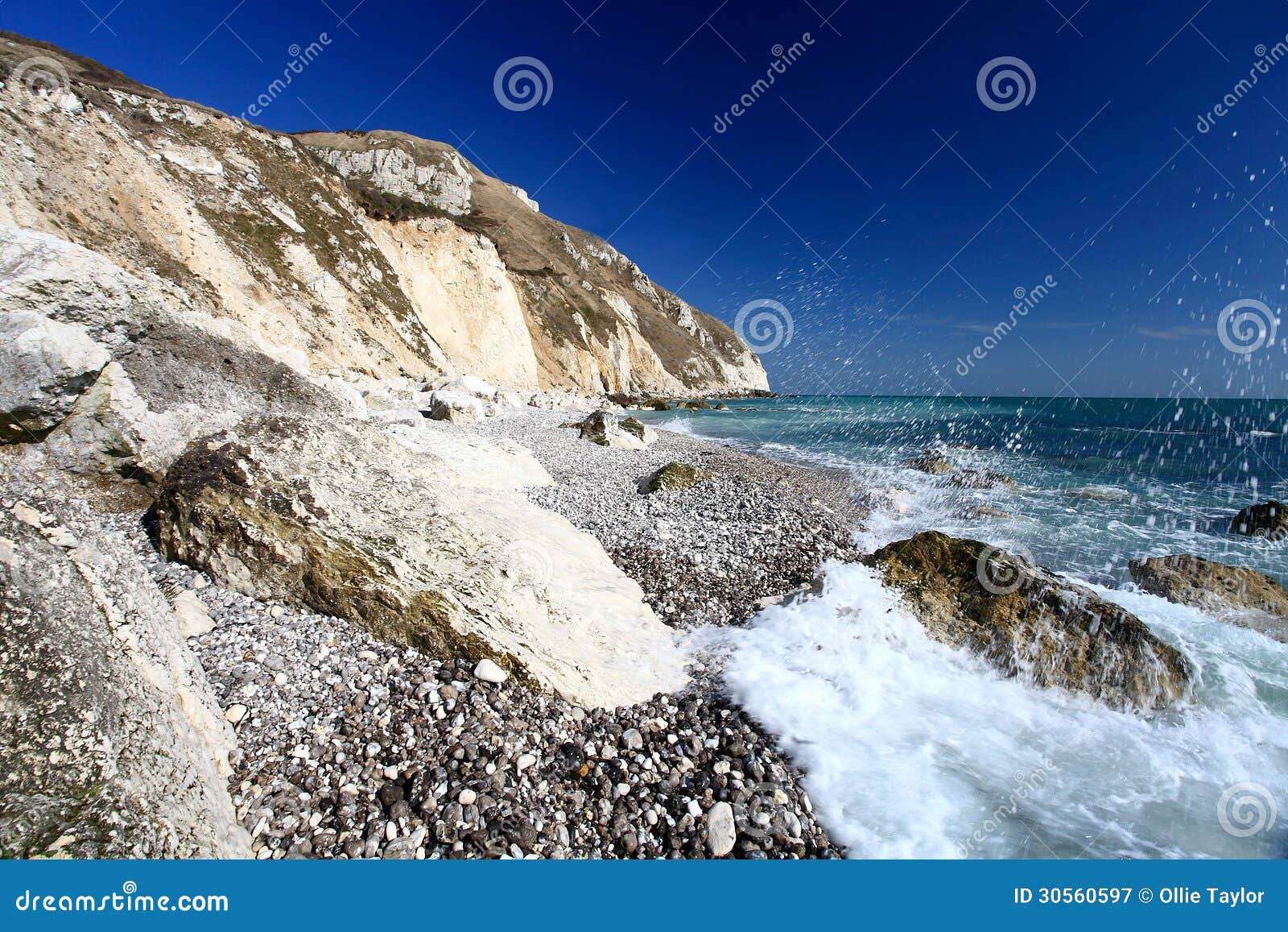 Littoral Rocailleux De Dorset Image stock - Image du seascape, scénique ...