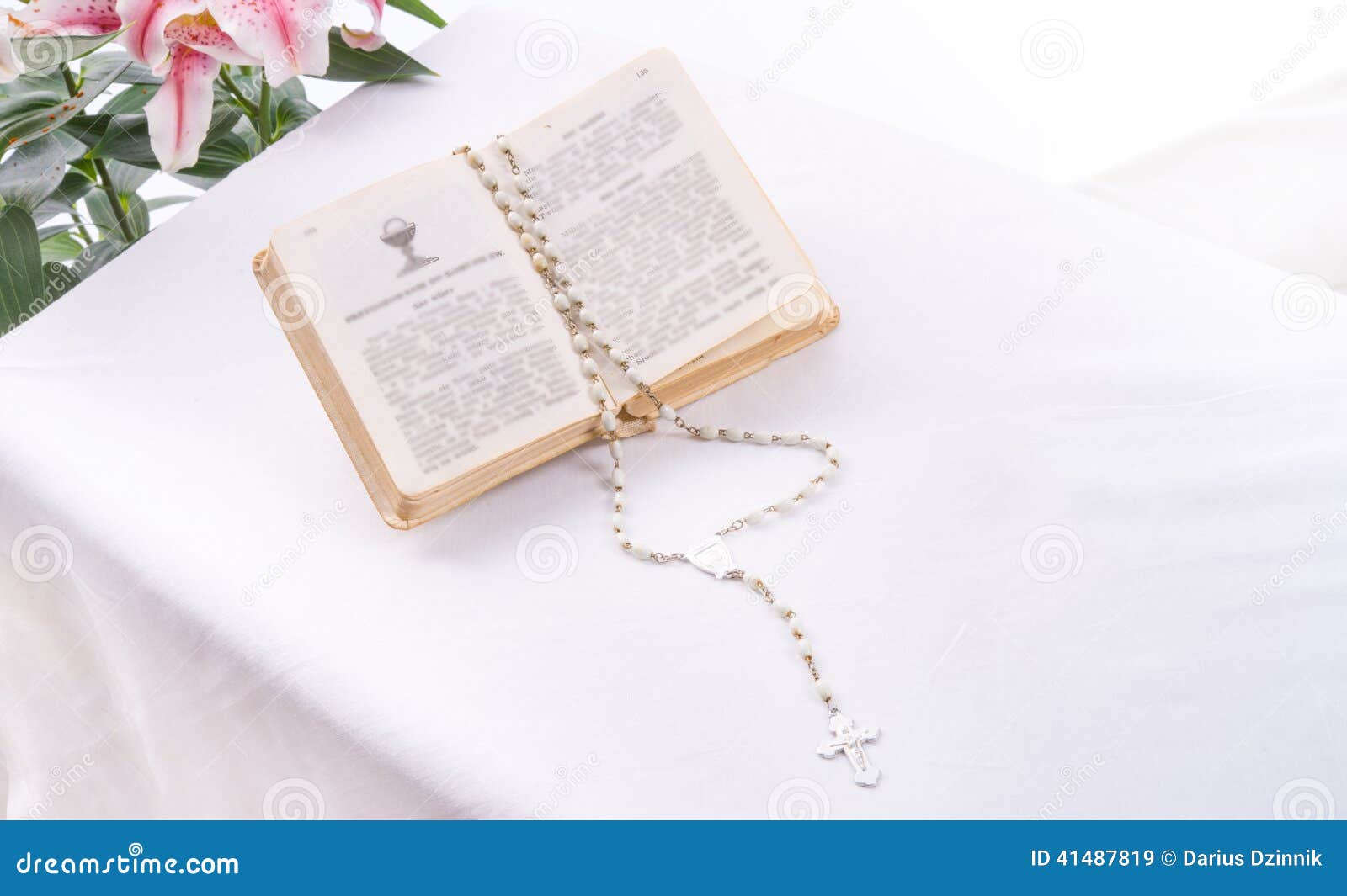 Liturgical prayers stock image. Image of crucifix, book - 41487819