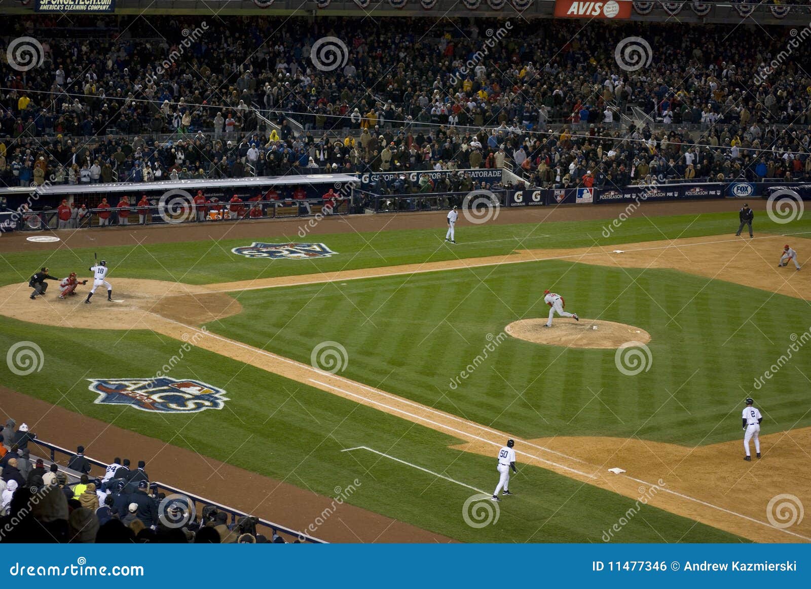 Live Action Yankee Stadium 2009 ALCS Editorial Photo - Image of series ...
