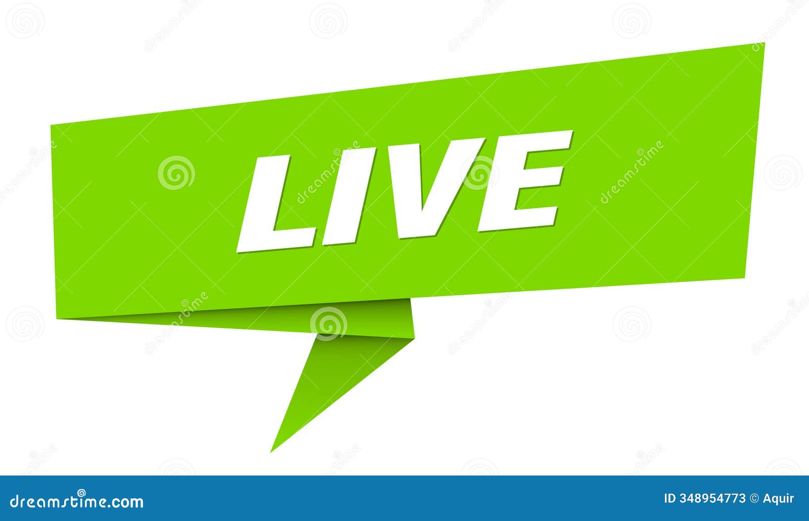 Live Banner. Live Speech Bubble, Label, Sticker, Sign Template Stock ...