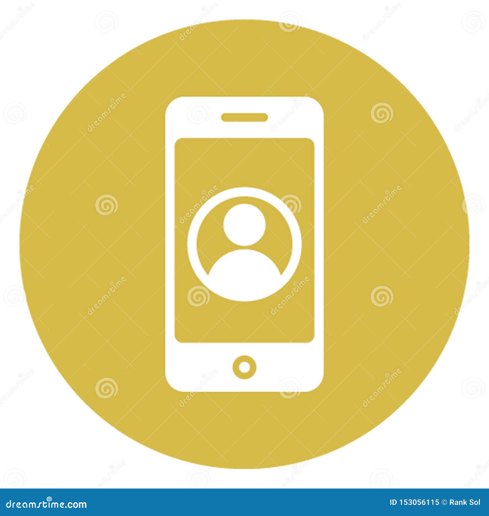 Live Call Isolated Vector Icon Which Can Easily Modify Stock Vector ...
