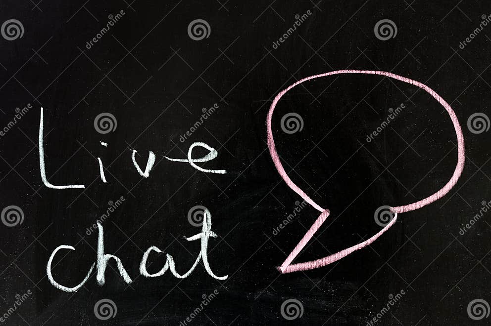 Live chat stock image. Image of messaging, internet, discussion - 23252691