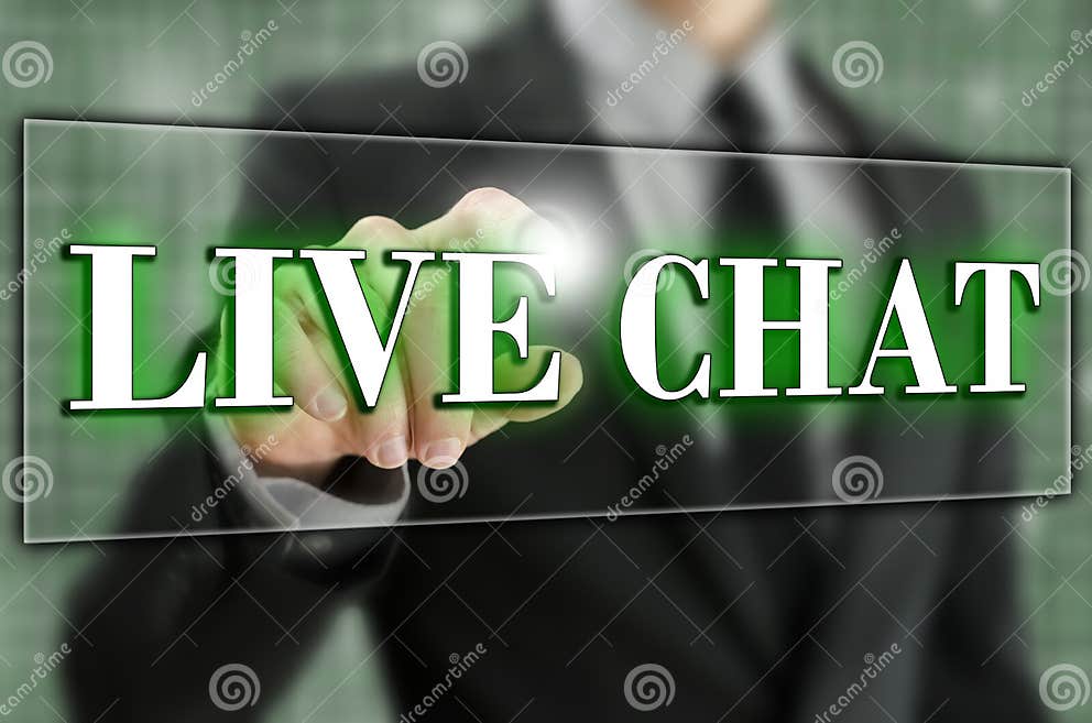Live chat stock photo. Image of leisure, icon, connected - 35933460
