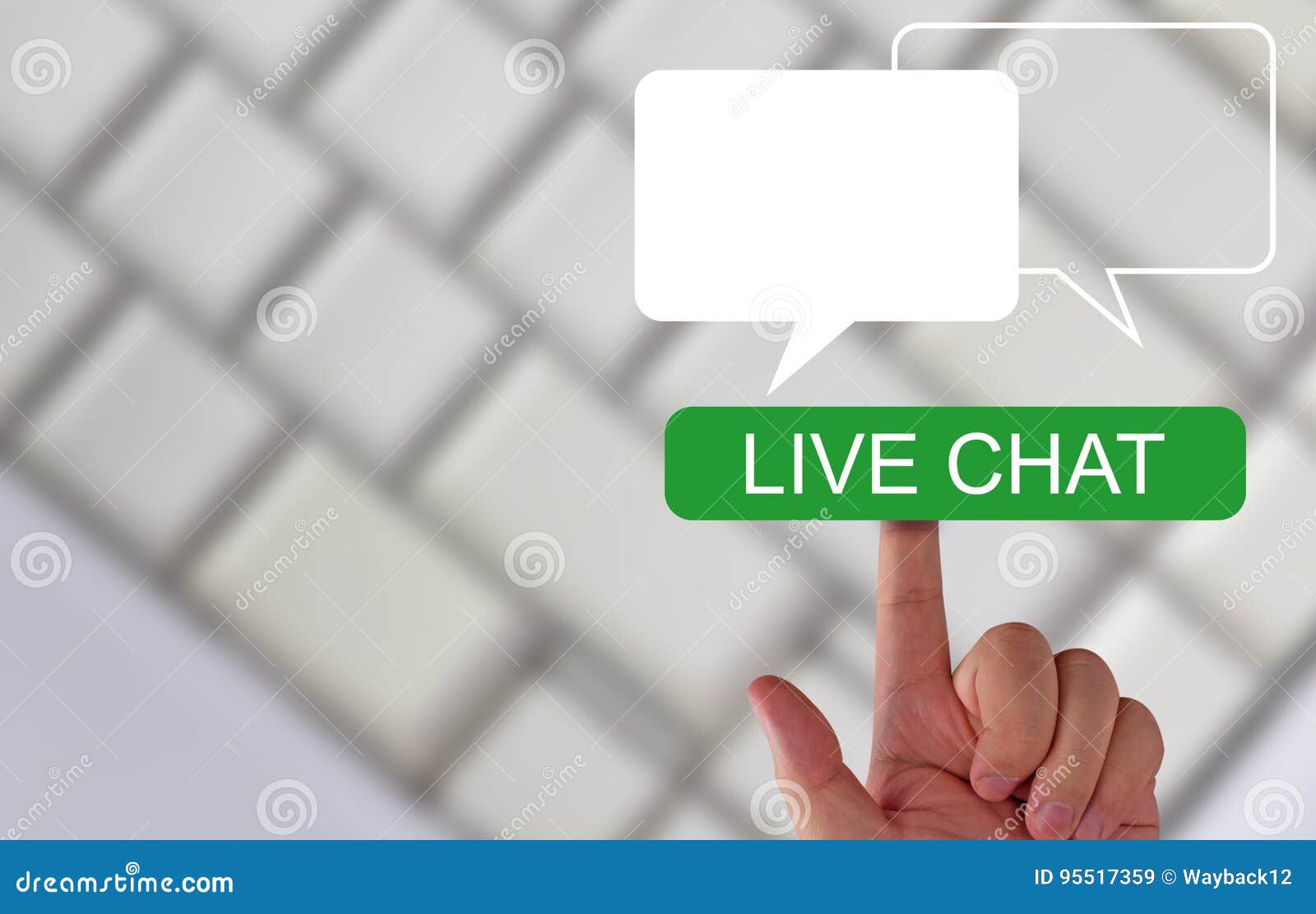 Live Chat Concept stock image. Image of online, office - 95517359