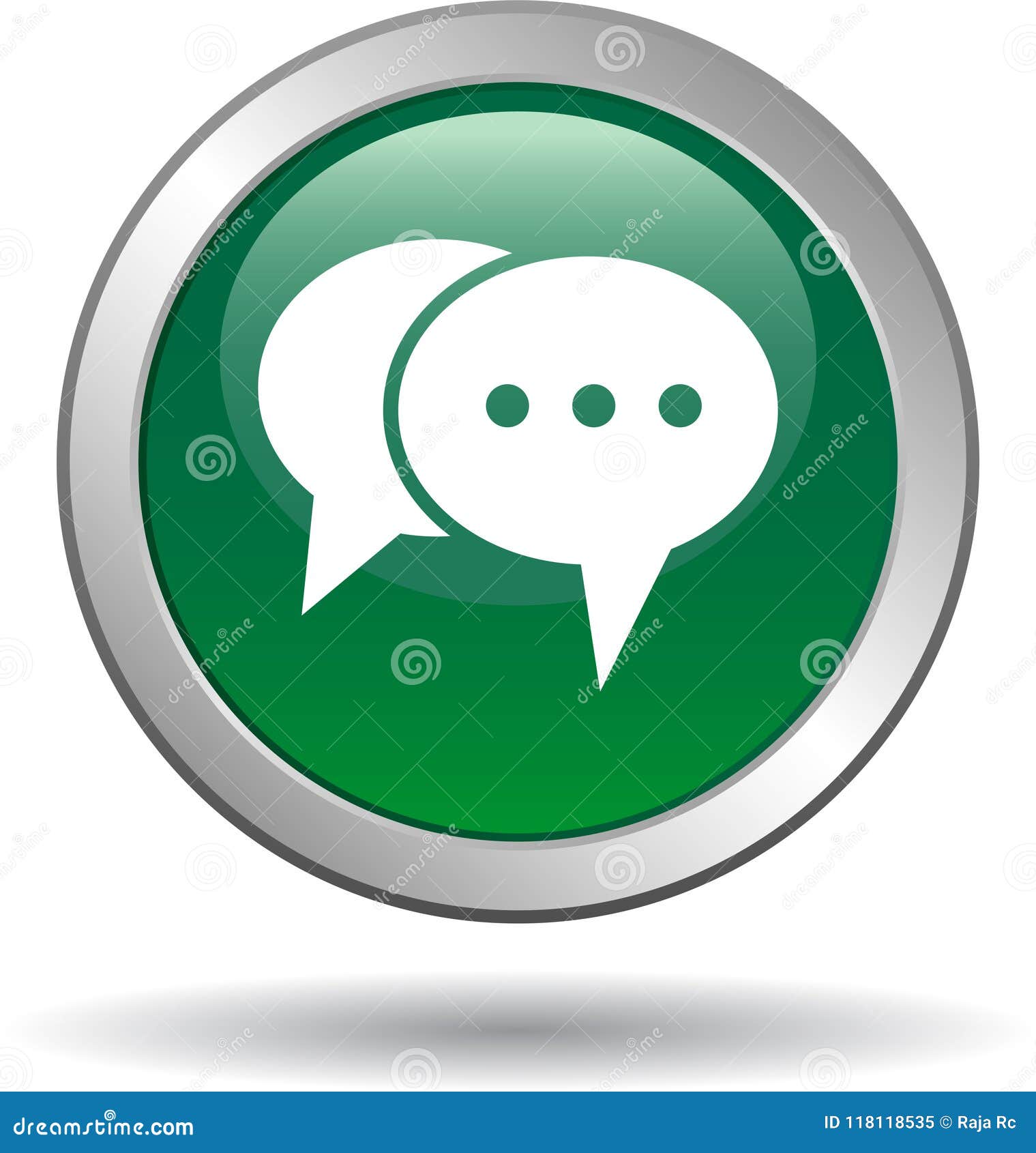 Conversation Icon Green