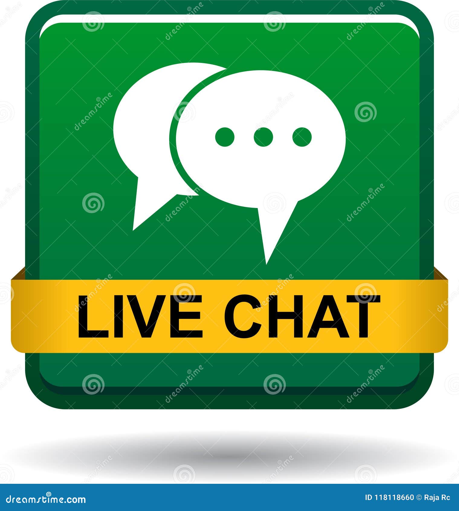 Live Chat Icon Green