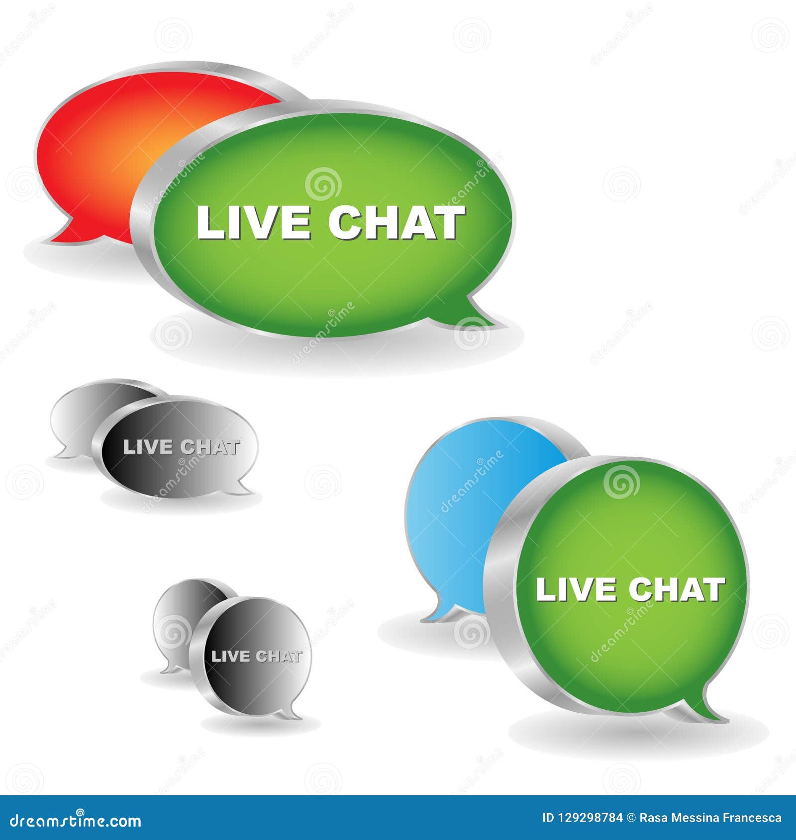 Live Chat Icon Vector Or Online Person Typing Message Symbol Flat ...