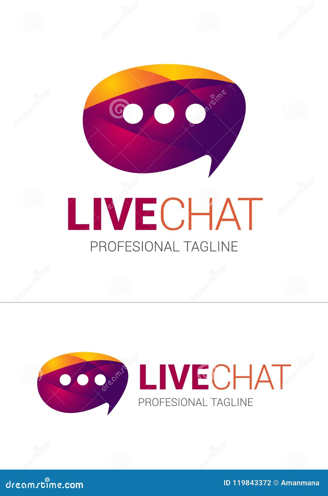 Live Chat Logo in Vector Format Stock Vector - Illustration of ...