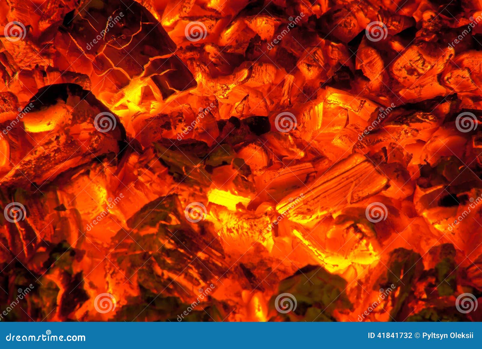 Live coals stock photo. Image of coal, flame, cook, burn - 41841732