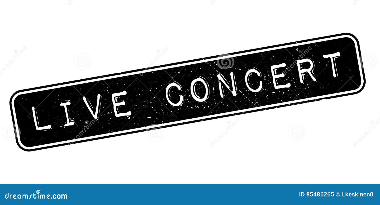 Live Concert rubber stamp stock illustration. Illustration of banner ...