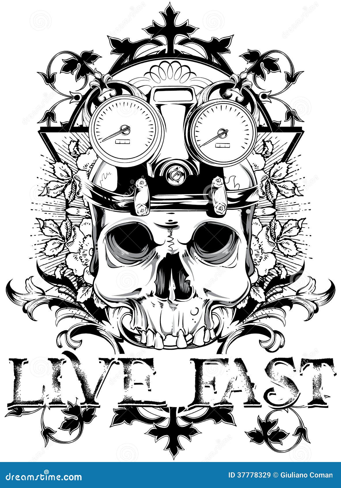 Fast Skull Stock Illustrations – 1,235 Fast Skull Stock Illustrations ...