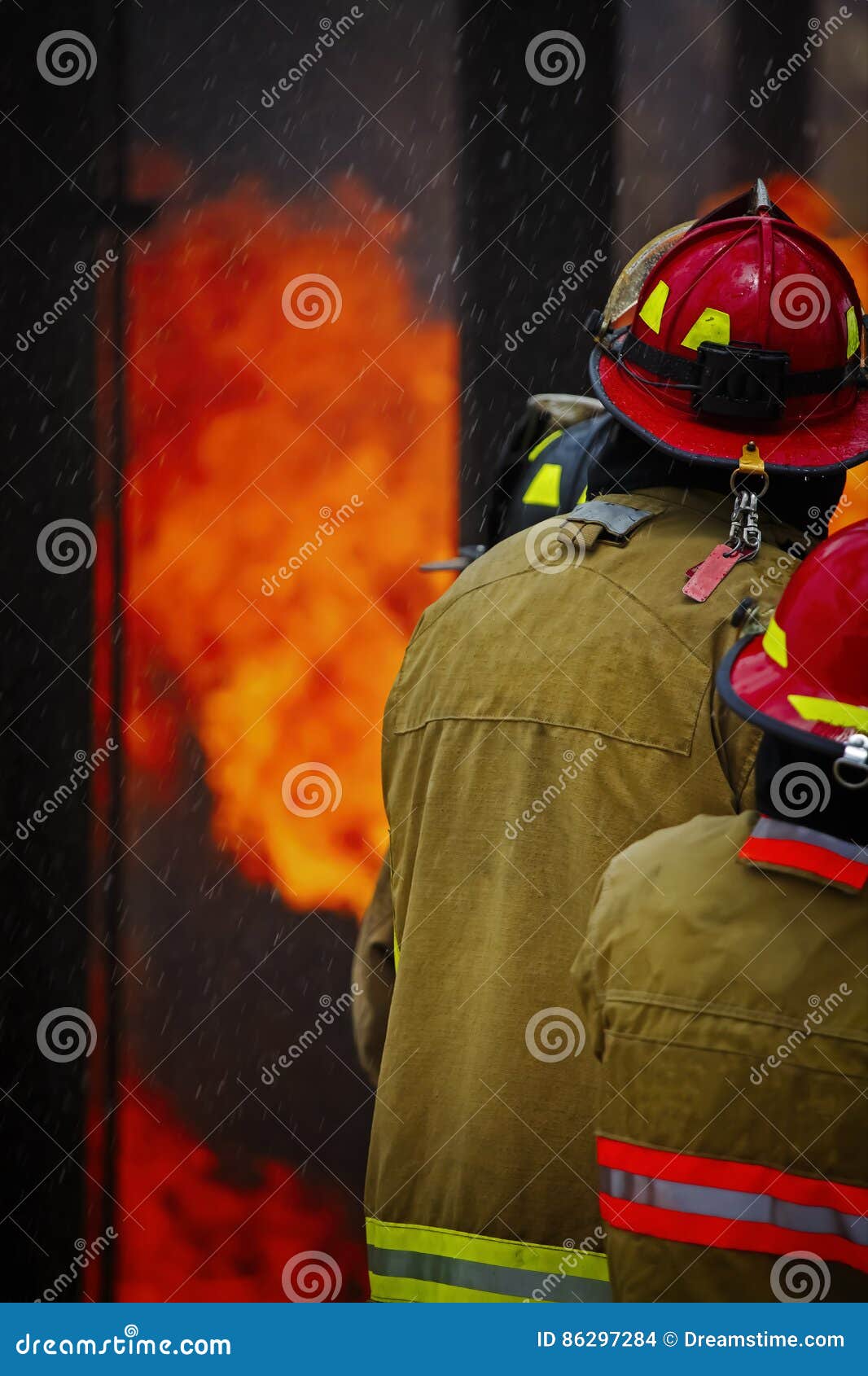 Live Fire Training Project at Fire School Stock Photo - Image of fire ...