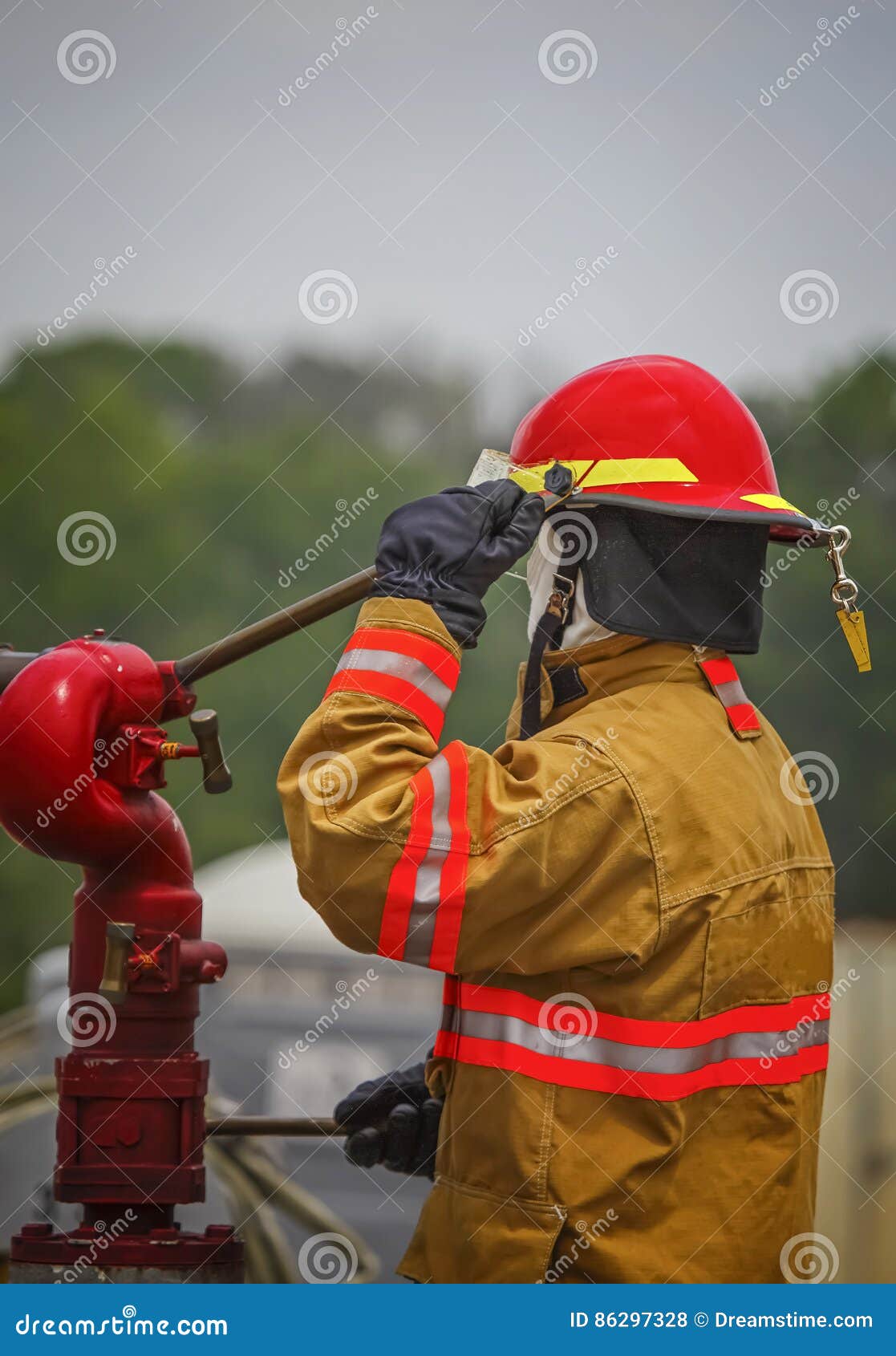 Live Fire Training Project at Fire School Stock Photo - Image of live ...