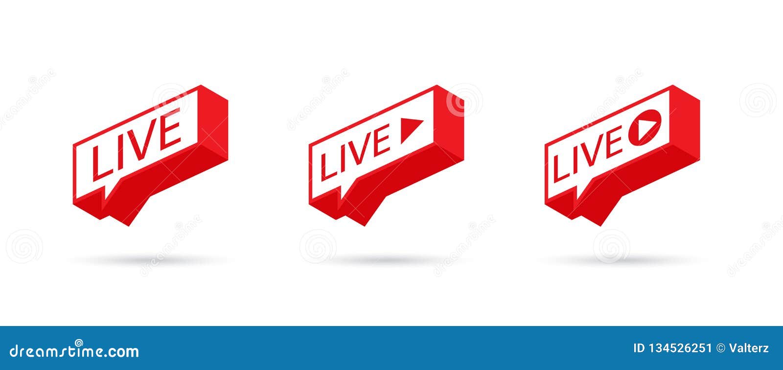 LIVE Icon, Button, Symbol, Web, Ui, App. Social Media Icon LIVE ...