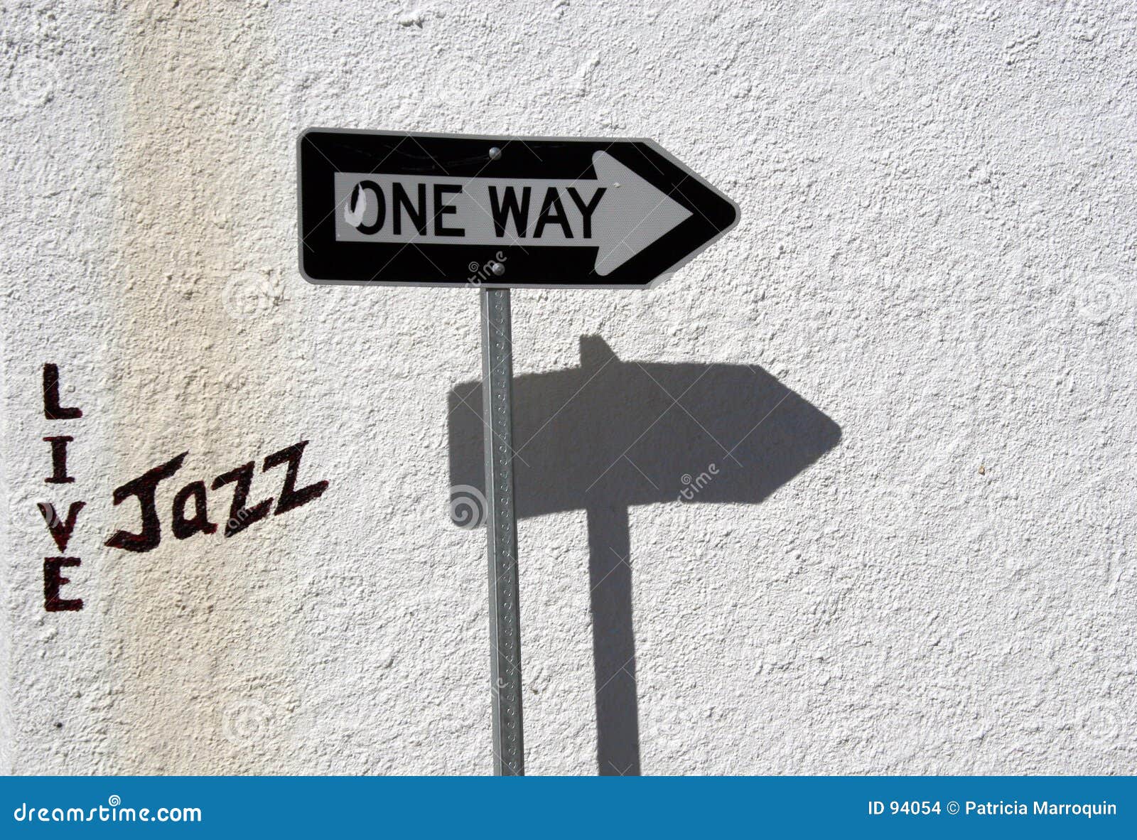 Live Jazz this Way stock photo. Image of entertainment, french - 94054