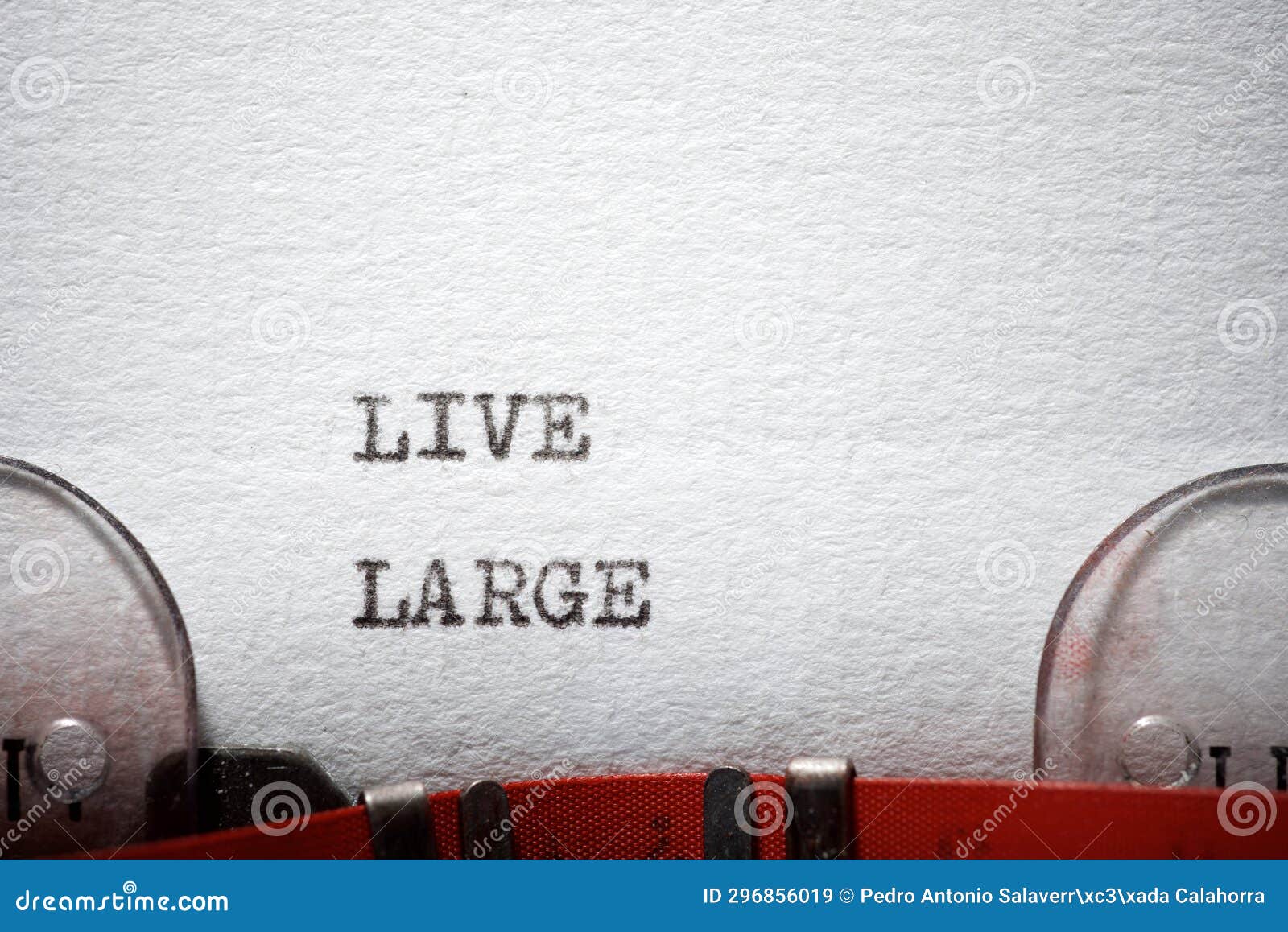 Live large text stock image. Image of written, vintage - 296856019
